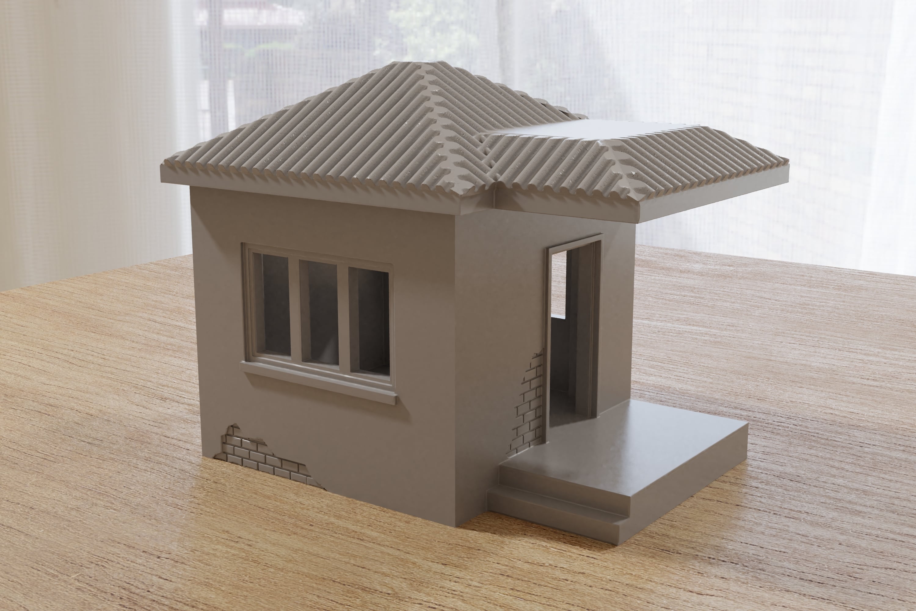 Soviet Military Outpost Guardhouse - Zona Alfa Wargaming Terrain by ...