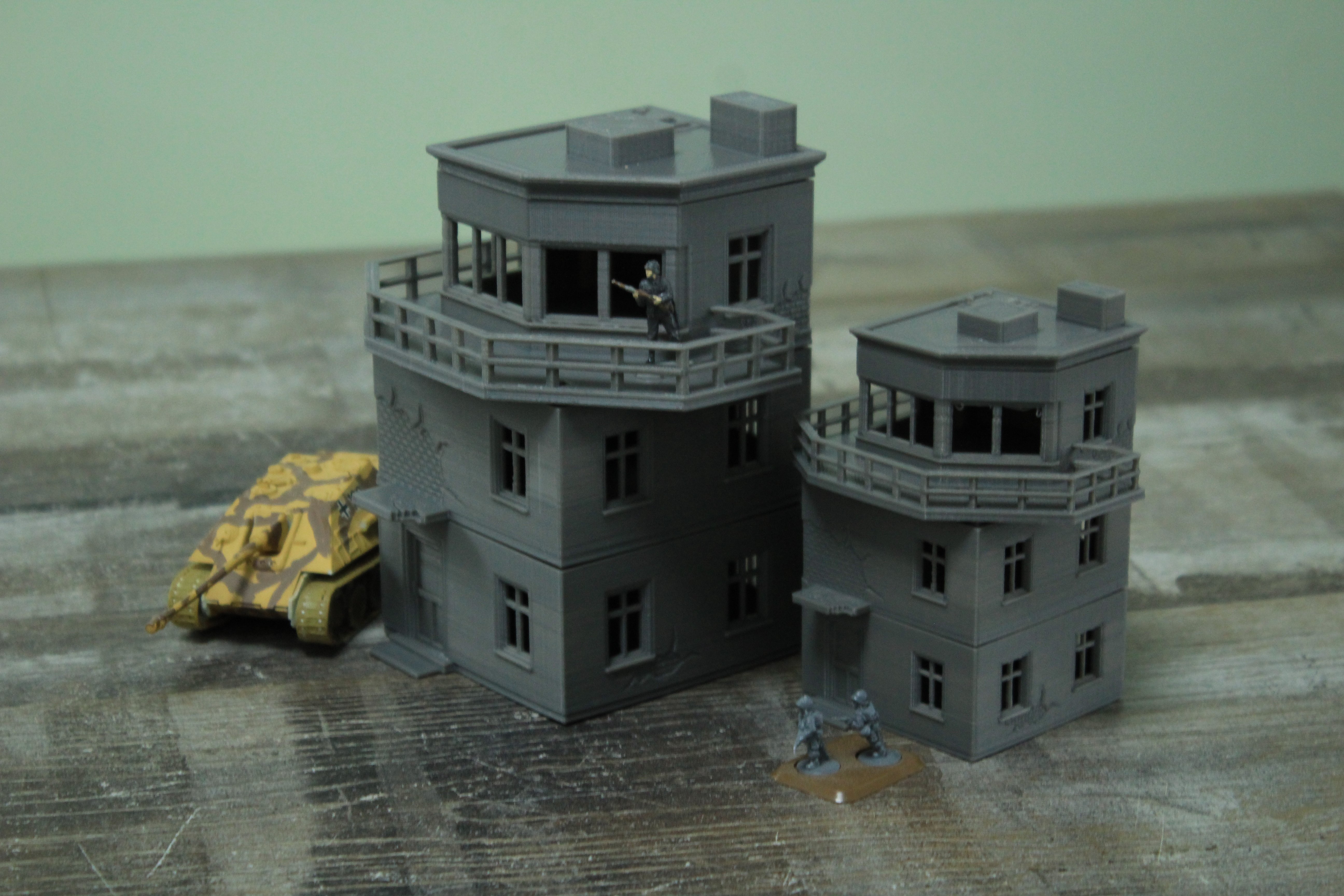 Airfield WW2 Control Tower - Wargaming Terrain West Europe by Patrick ...