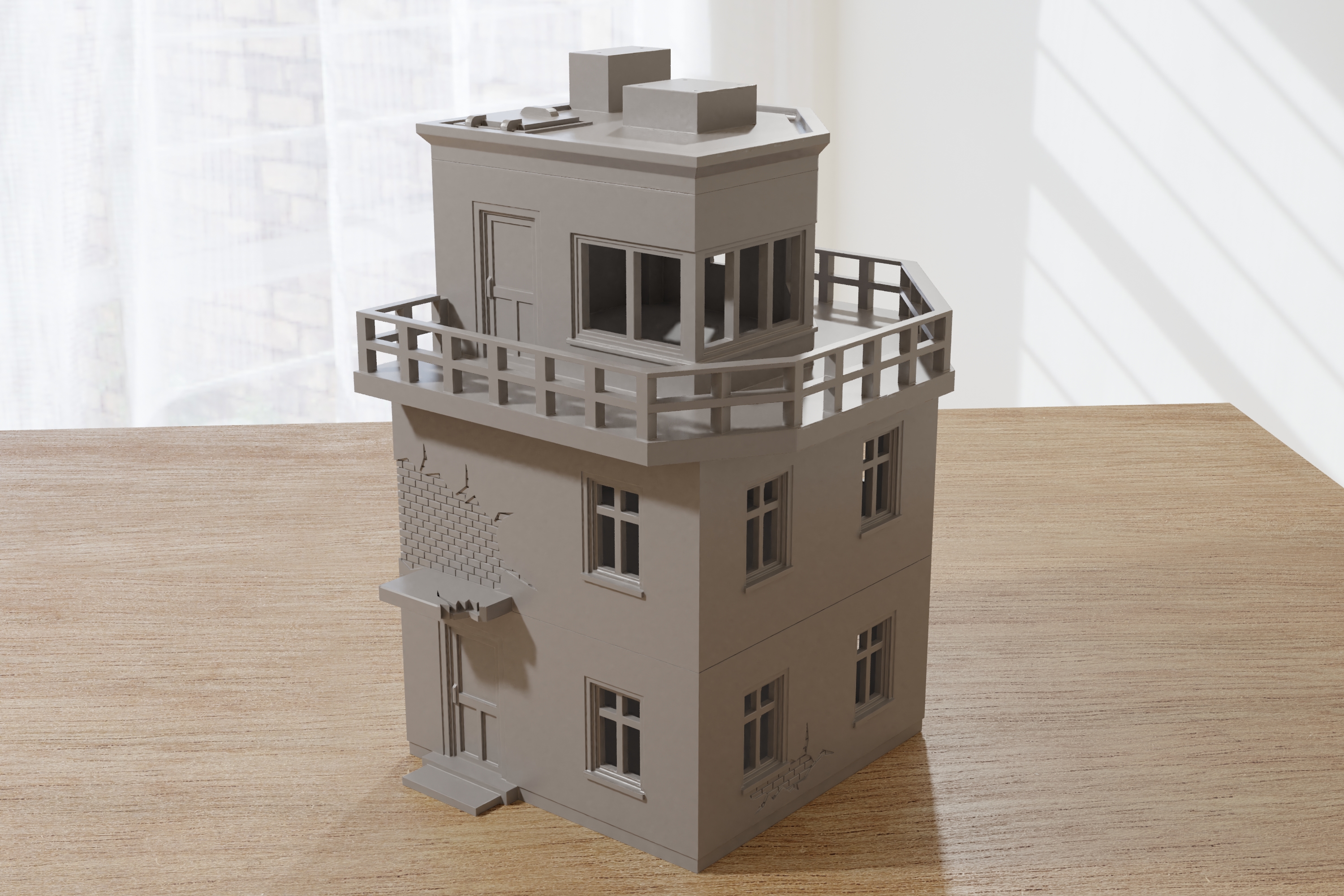 Airfield WW2 Control Tower - Wargaming Terrain West Europe by Patrick ...