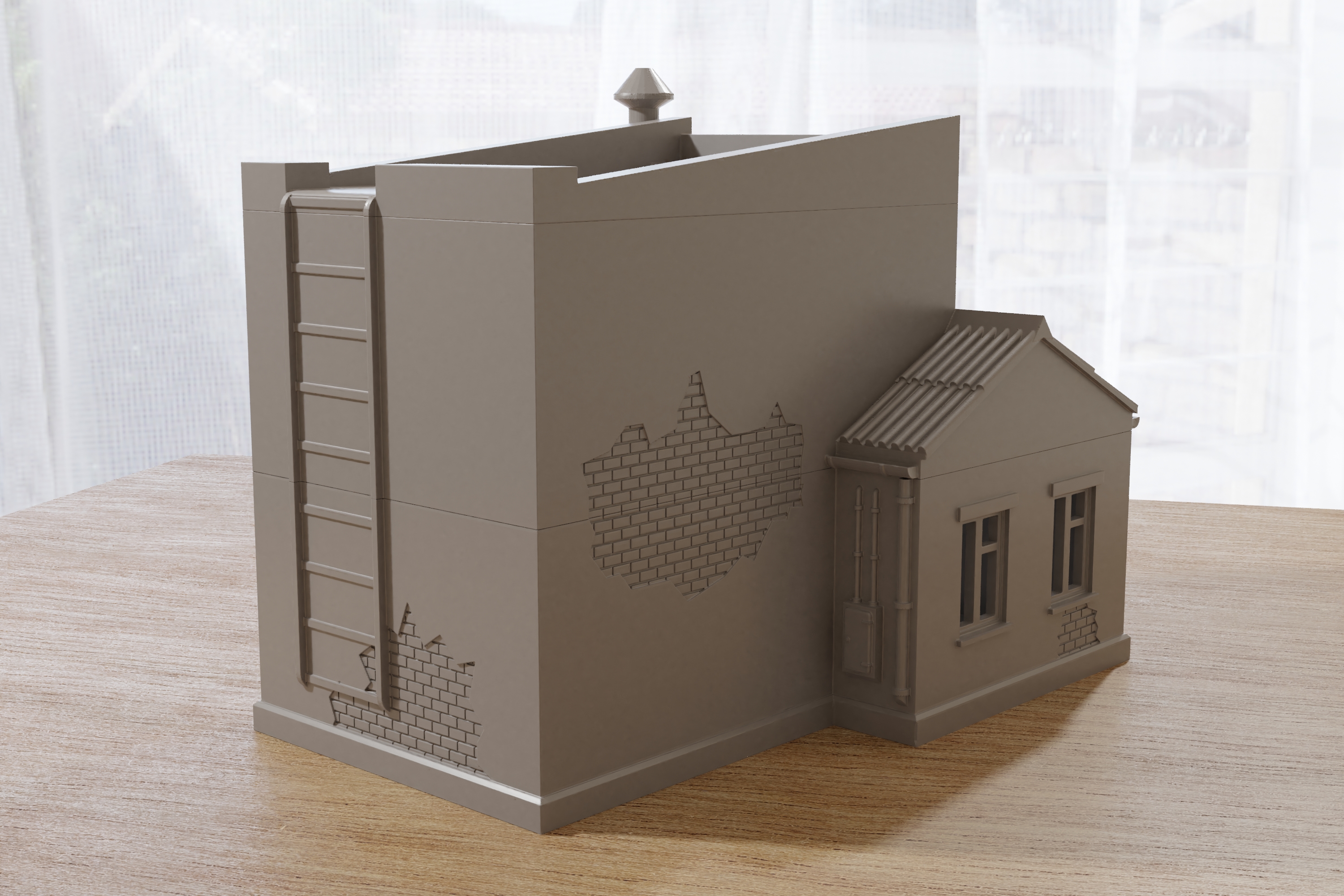 Soviet Military Outpost Armory - Zona Alfa Wargaming Terrain by Patrick ...