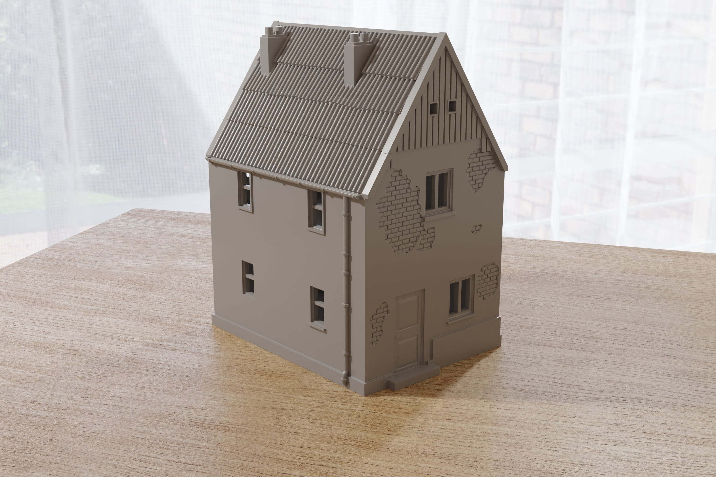 Polish Village House (DS T1) - WW2 Wargaming Terrain by Patrick ...