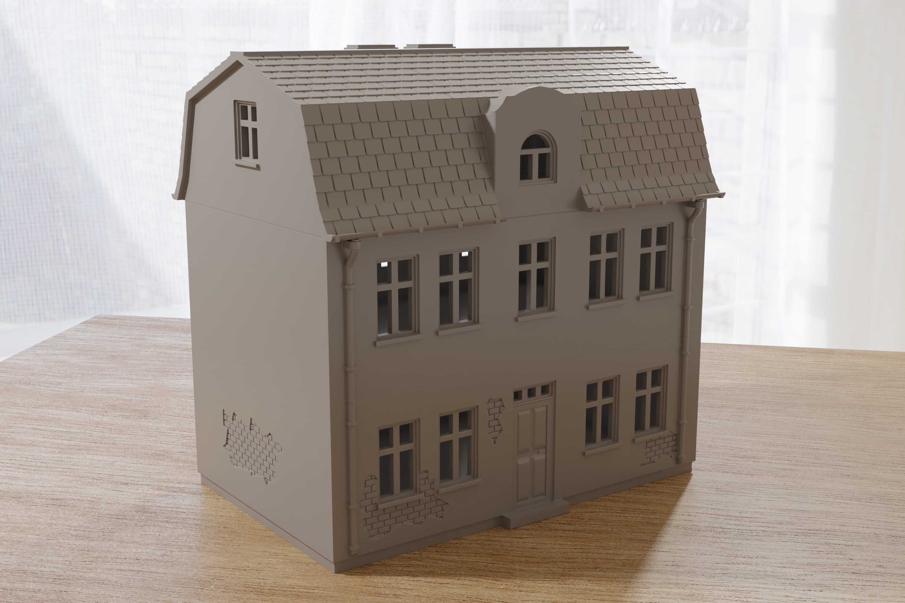 Polish Village House (DS T2) - WW2 Wargaming Terrain by Patrick ...