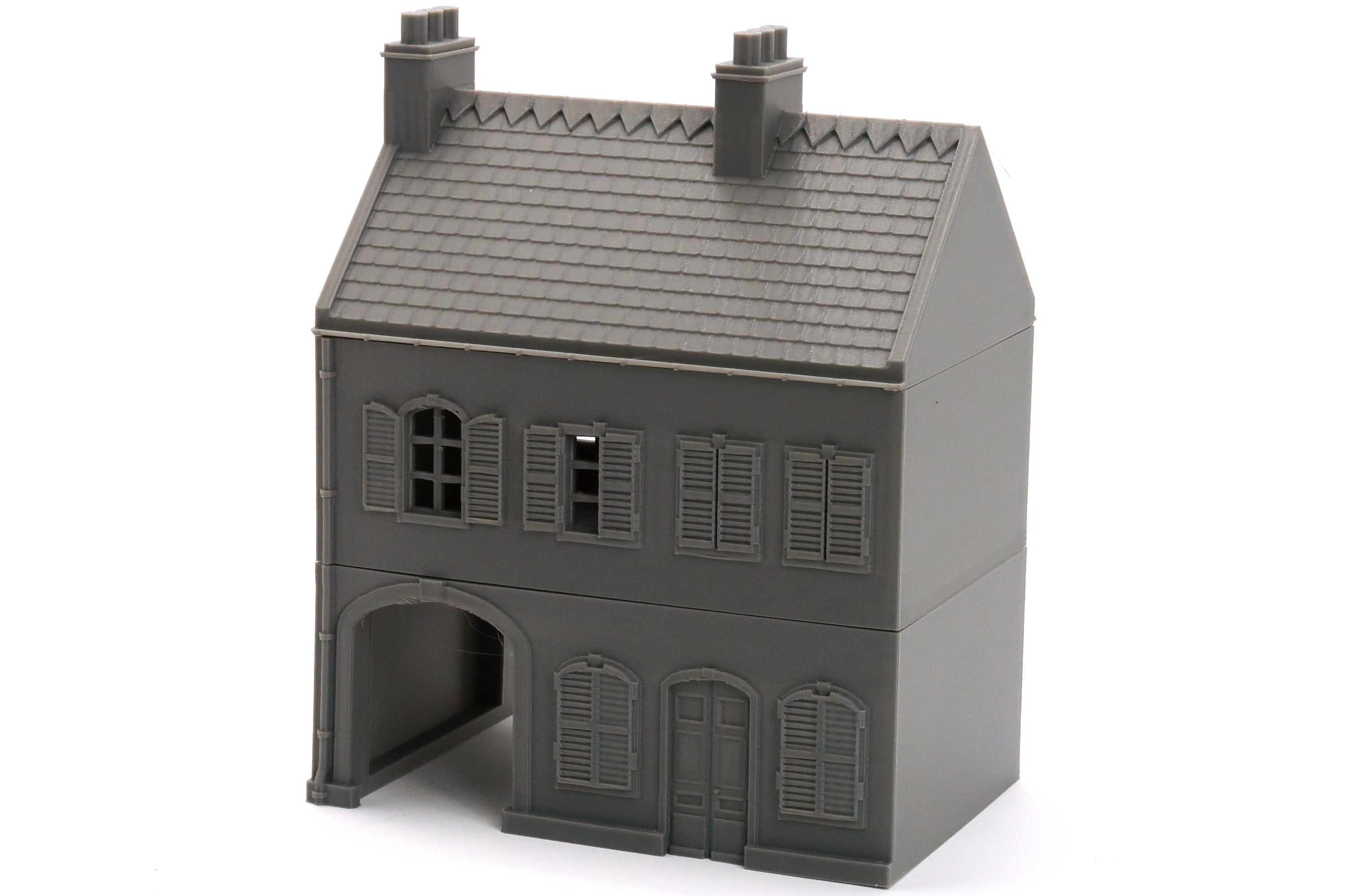 Sainte-Mère-Église French Row House Cottage DS T1 - Wargaming Terrain ...
