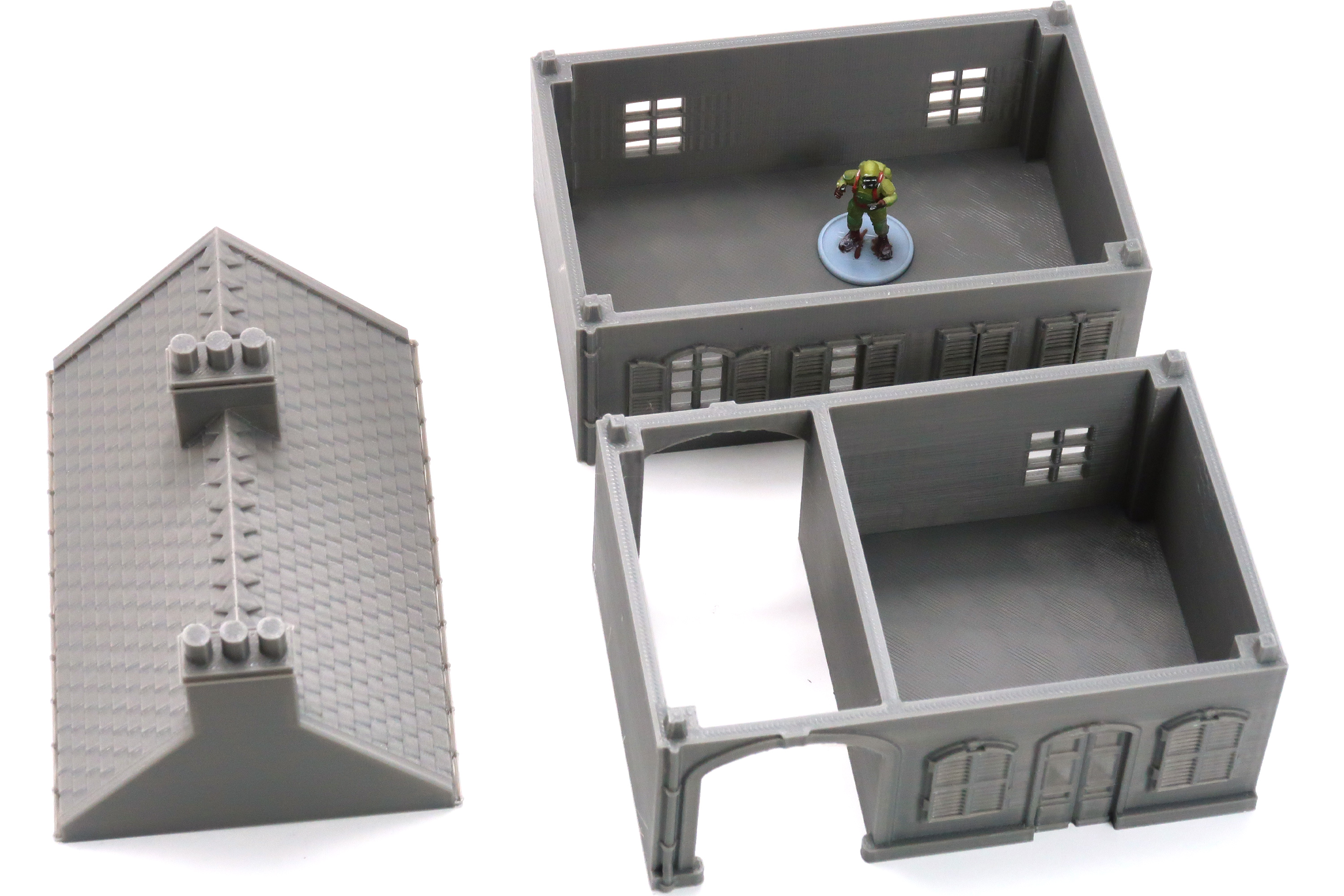 Sainte-Mère-Église French Row House Set - Wargaming Terrain by Patrick ...