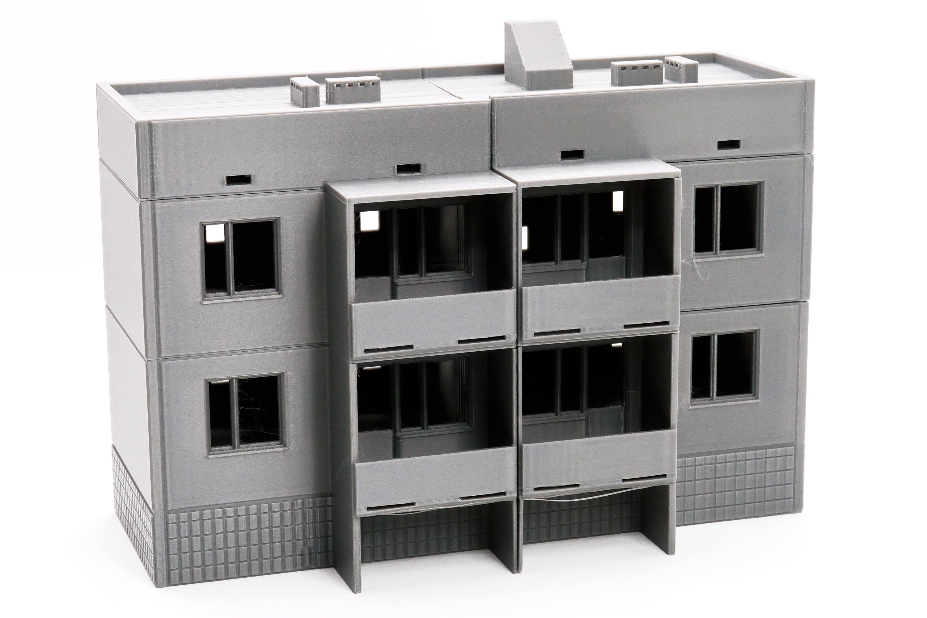 Soviet Block Apartments Type2 - Zona Alfa Soviet Era Wargaming Terrain ...