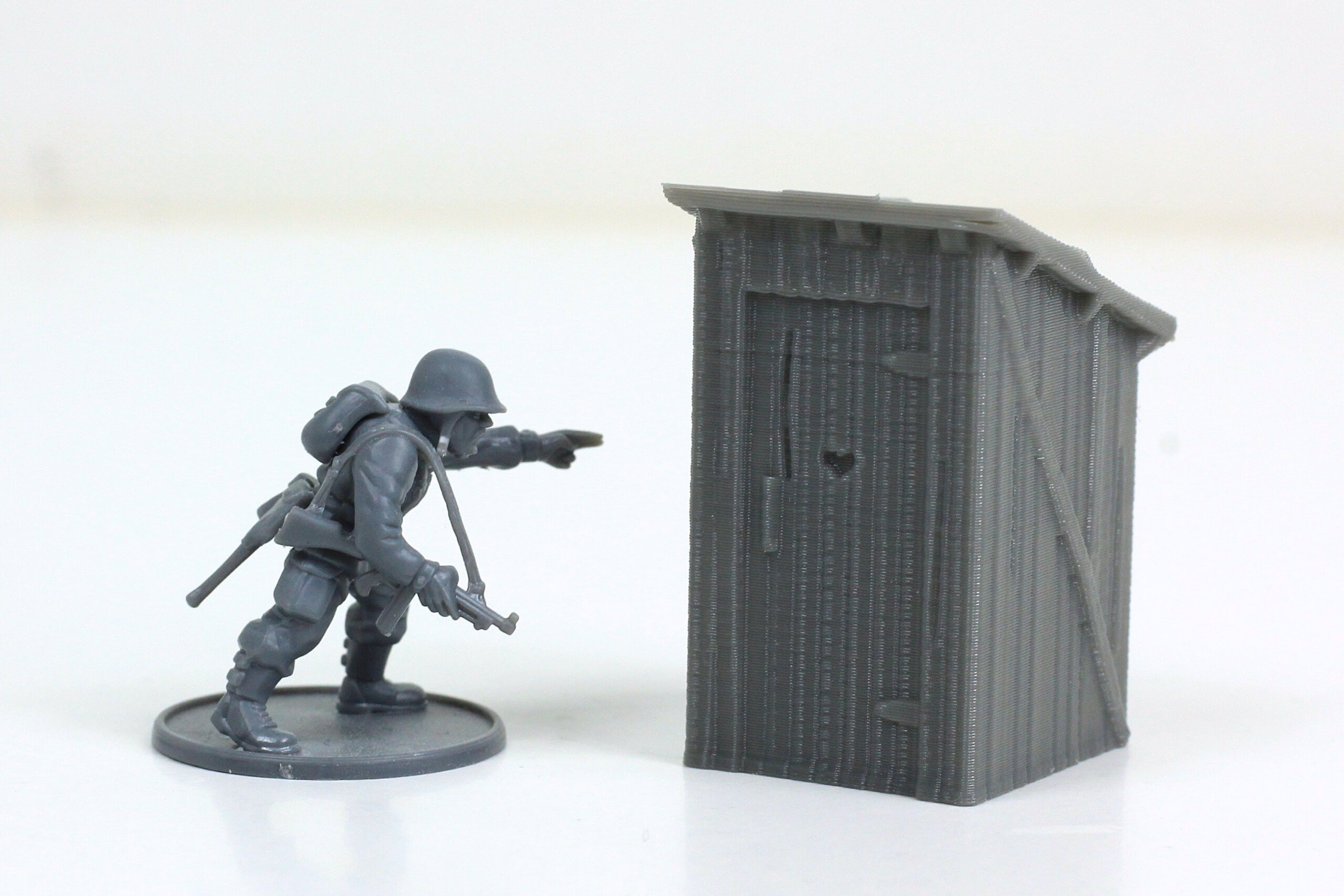 Rural Toilet by Patrick Miniatures - Wargaming3D