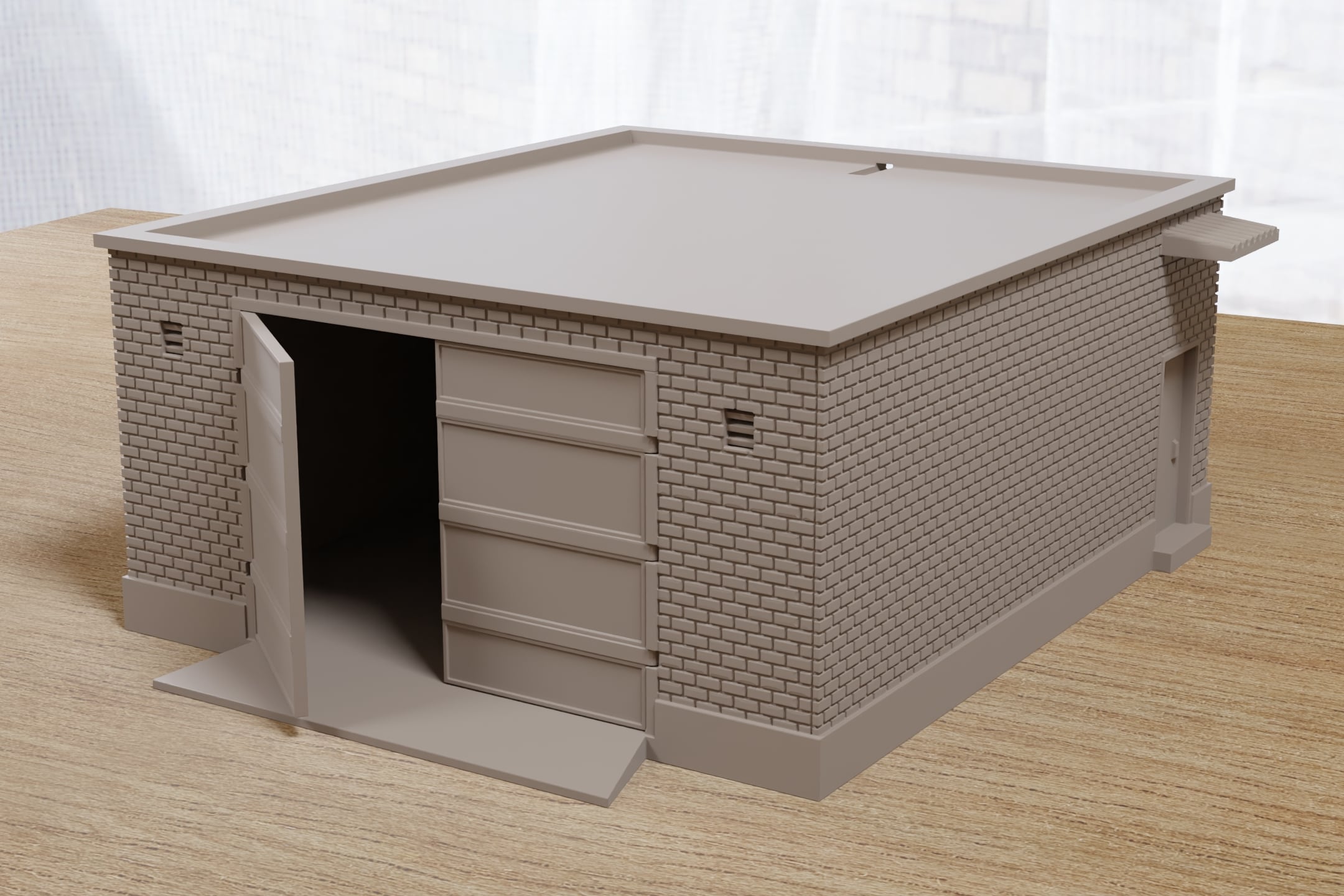 Soviet Workshop Garage - Zona Alfa Soviet Era Wargaming Terrain by ...
