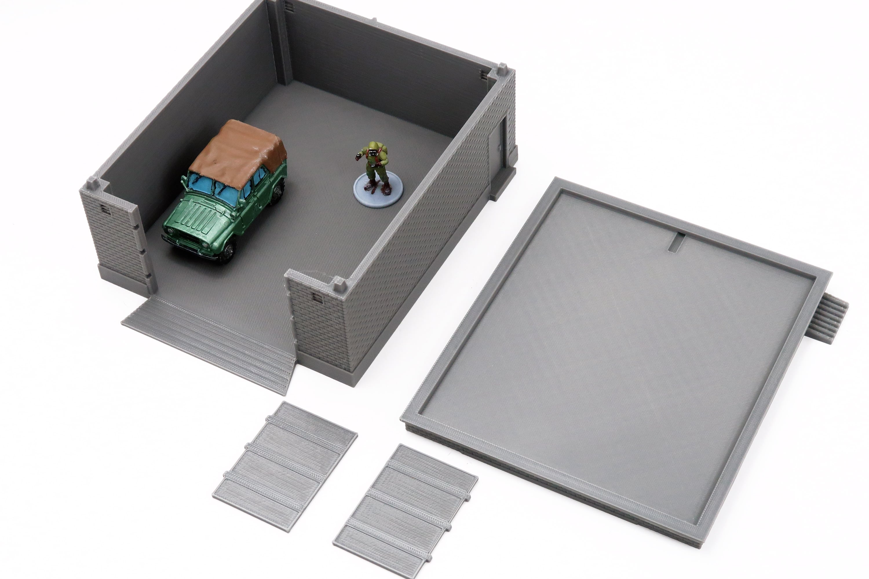 Soviet Workshop Garage - Zona Alfa Soviet Era Wargaming Terrain by ...