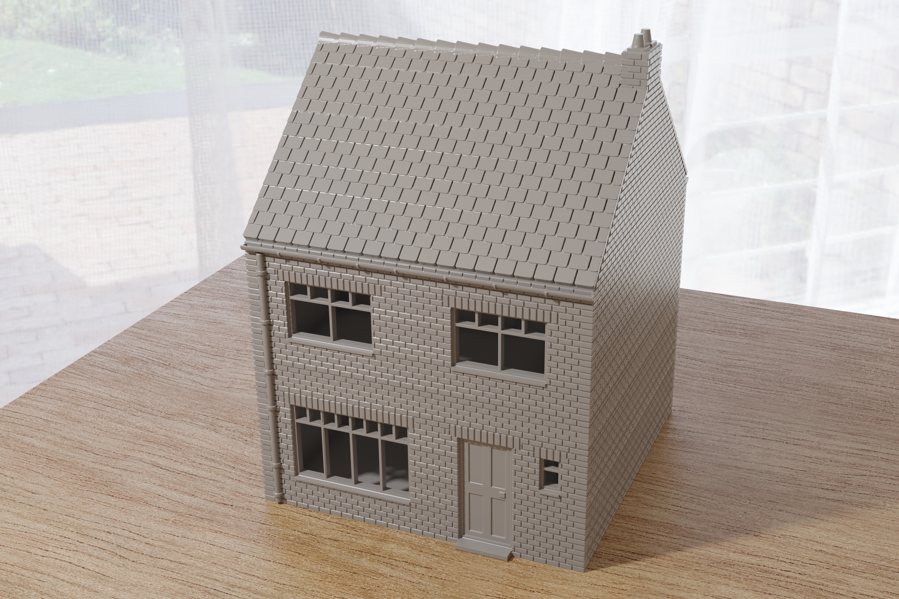 Dutch Terraced House (Rijtjeshuis) by Patrick Miniatures - Wargaming3D