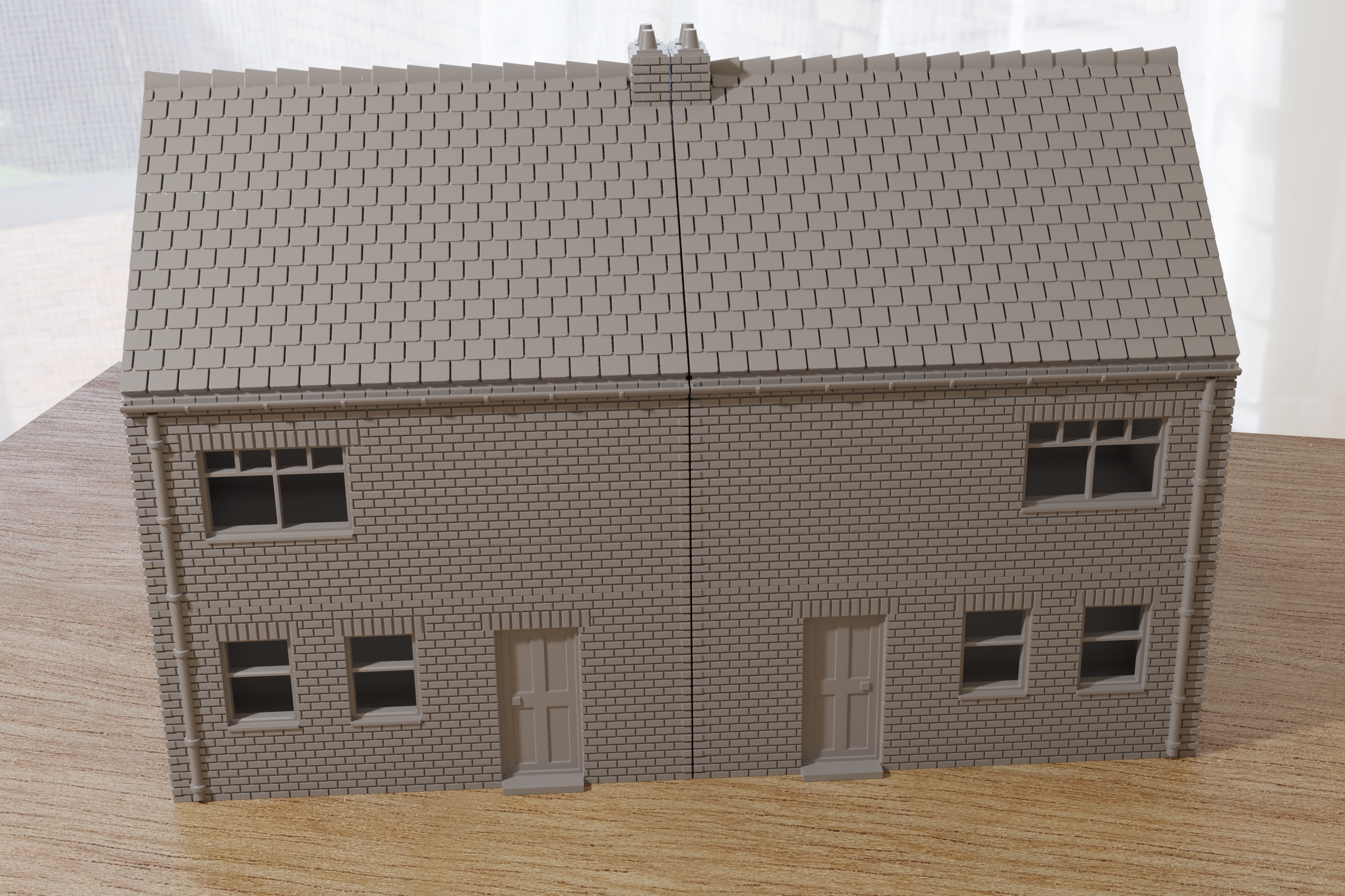 Dutch Terraced House (Rijtjeshuis) by Patrick Miniatures - Wargaming3D
