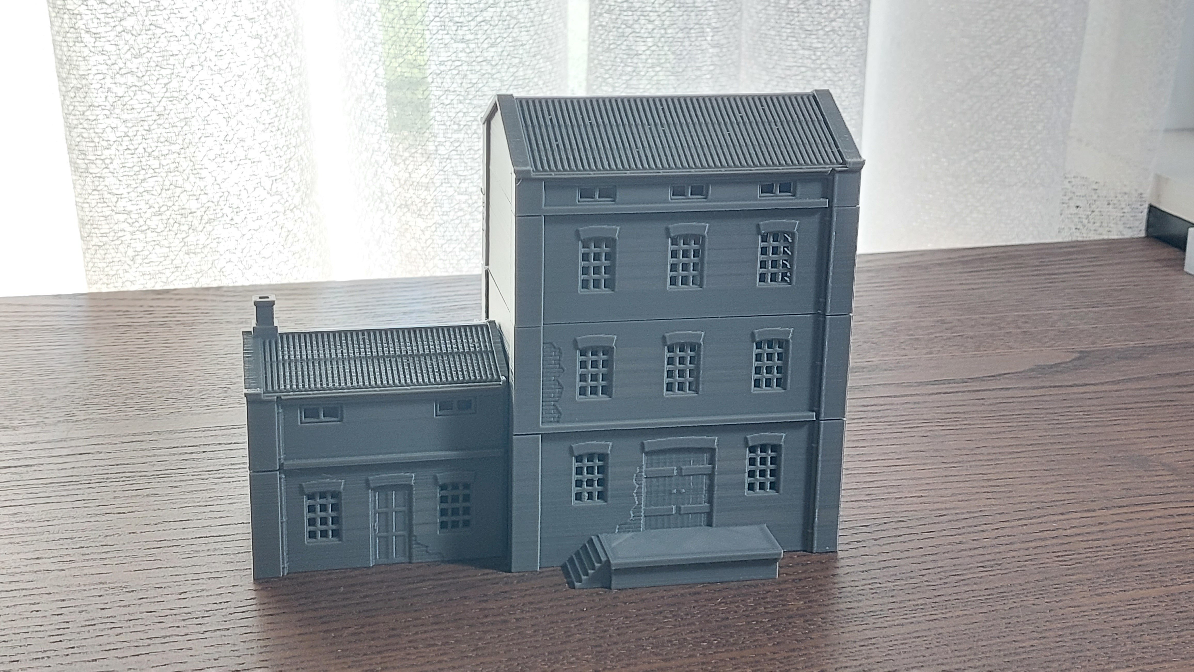 European Industrial Mill Building - WW2 Wargaming by Patrick Miniatures ...