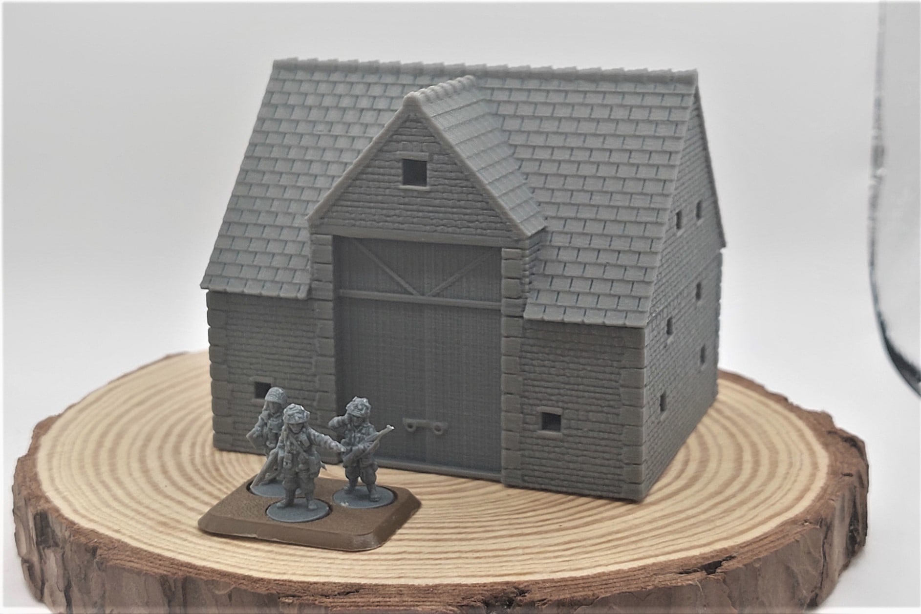 Normandy Farm - Barn - Wargaming Terrain France by Patrick Miniatures ...