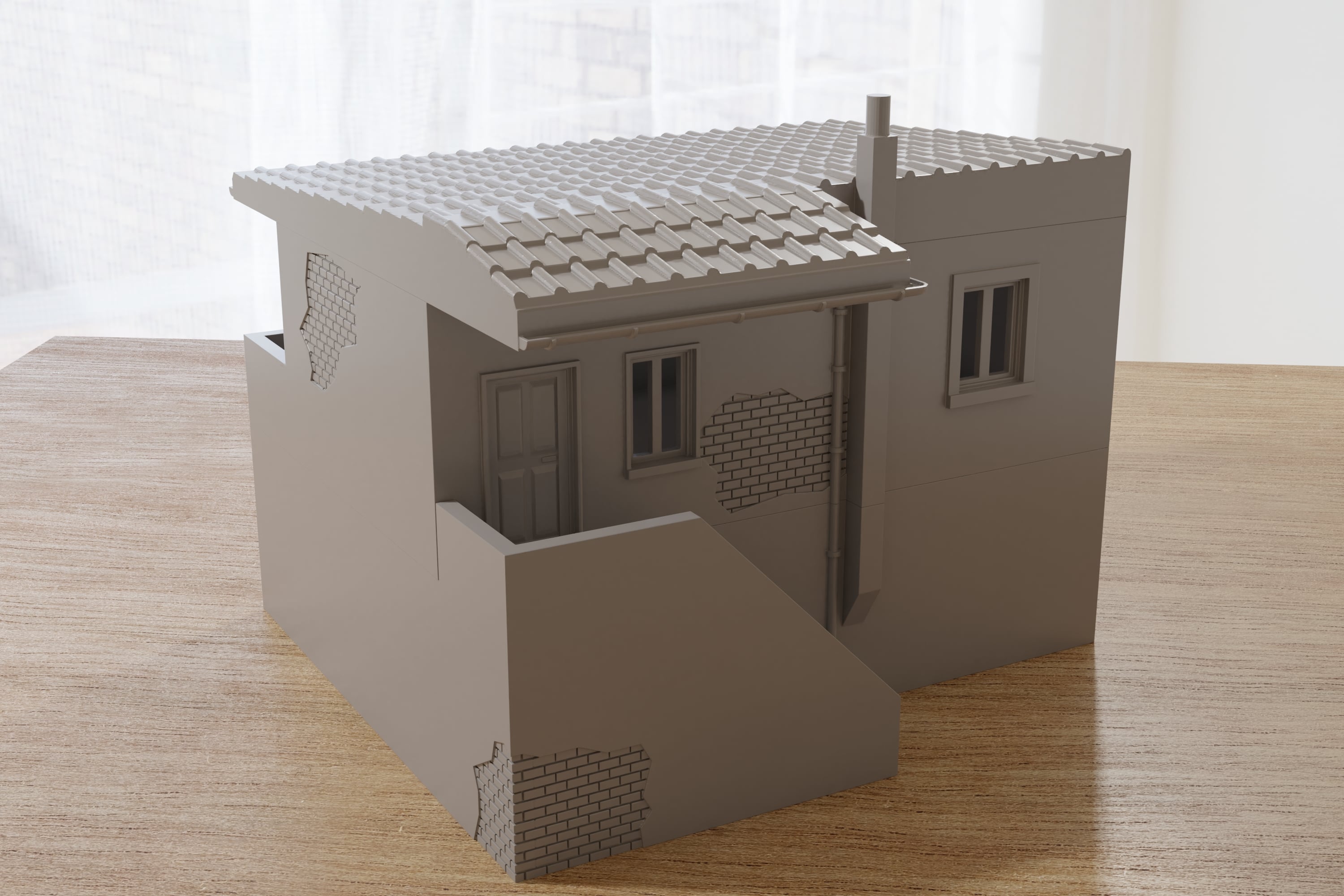 Italian Coastal Rural Houses Set - WW2 Wargaming by Patrick Miniatures ...