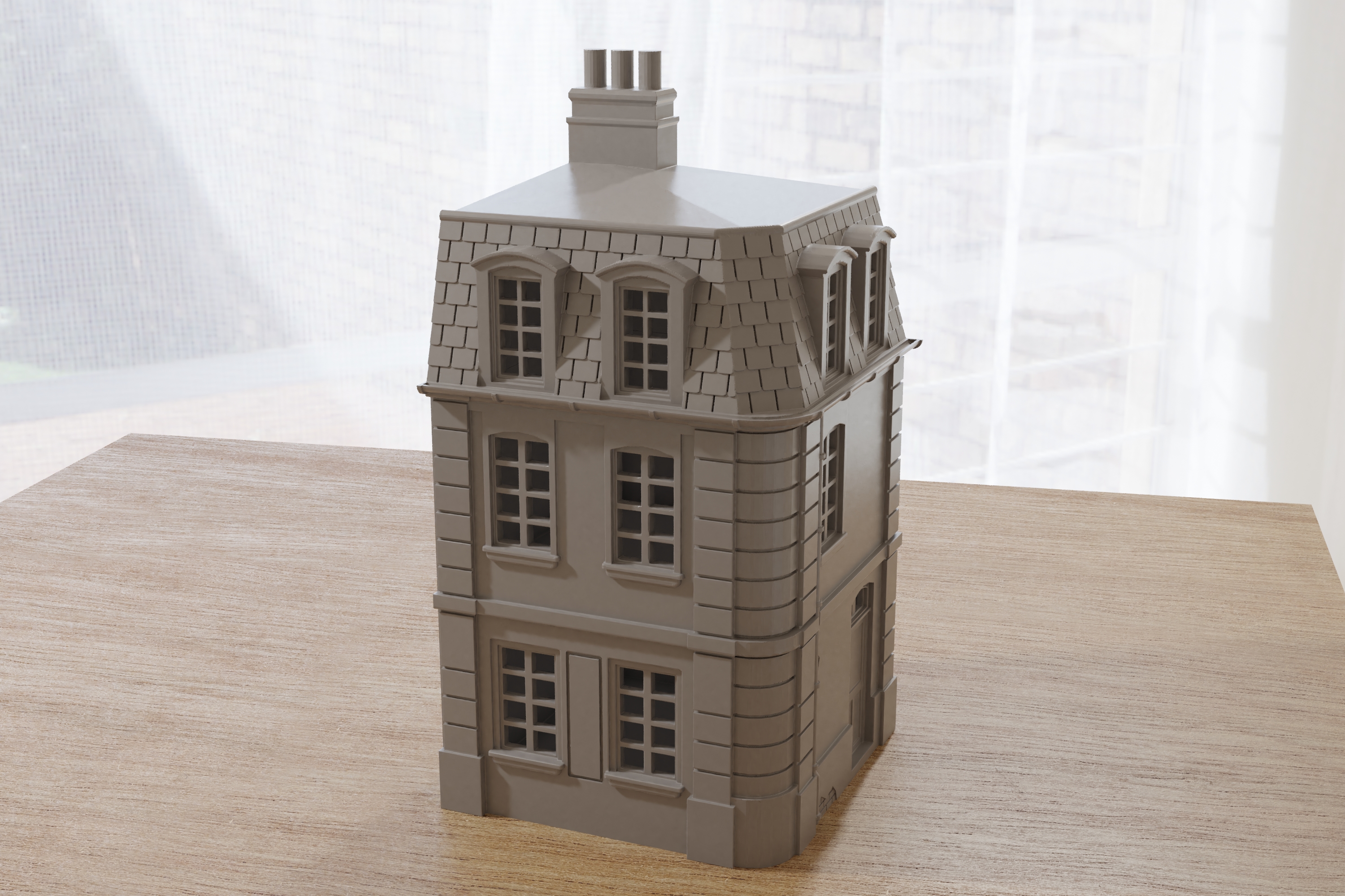 Normandy Commercial Corner Cottage NCB4 - Wargaming Terrain France by ...