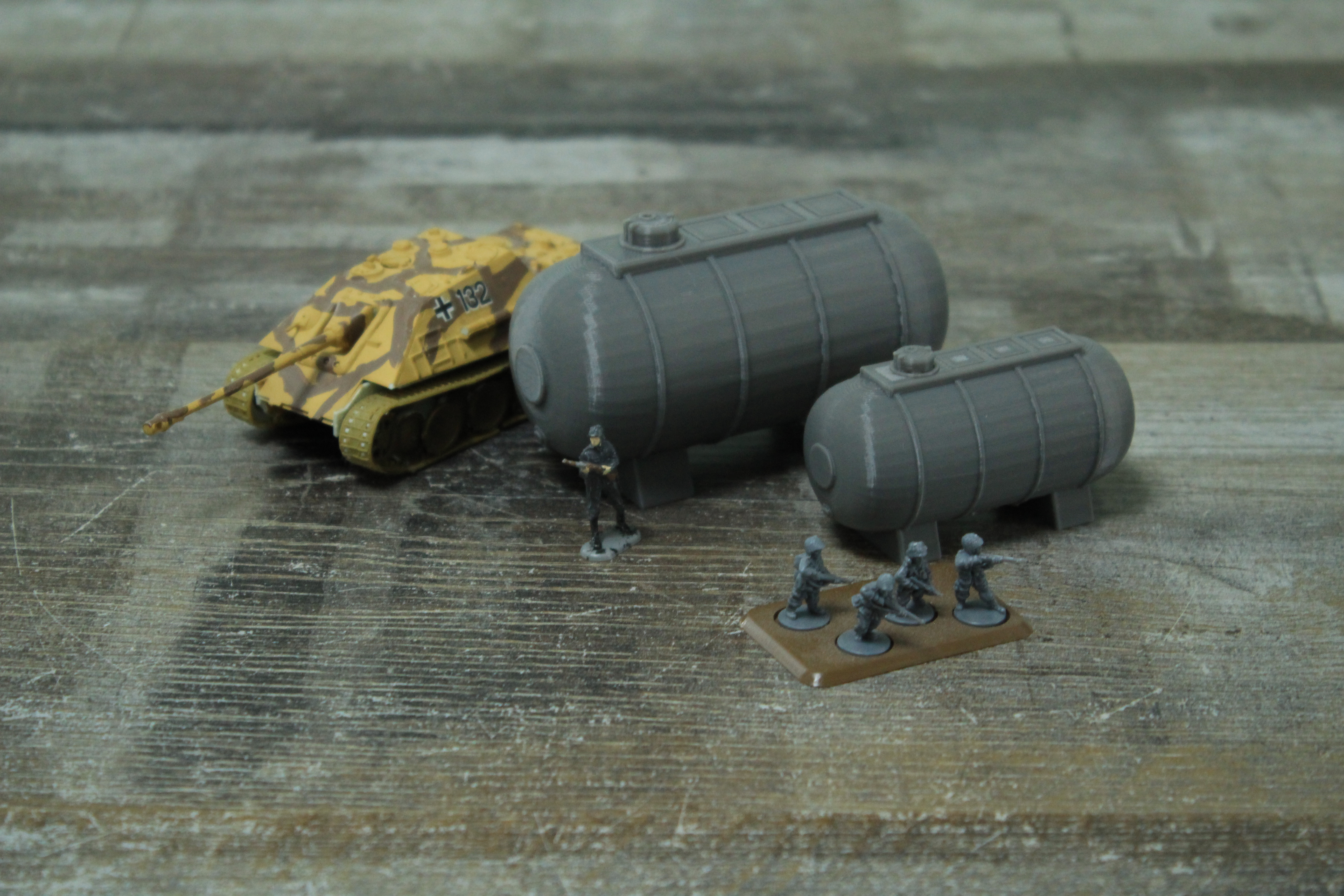 Airfield WW2 Large Fuel Tank - Wargaming Terrain West Europe by Patrick ...