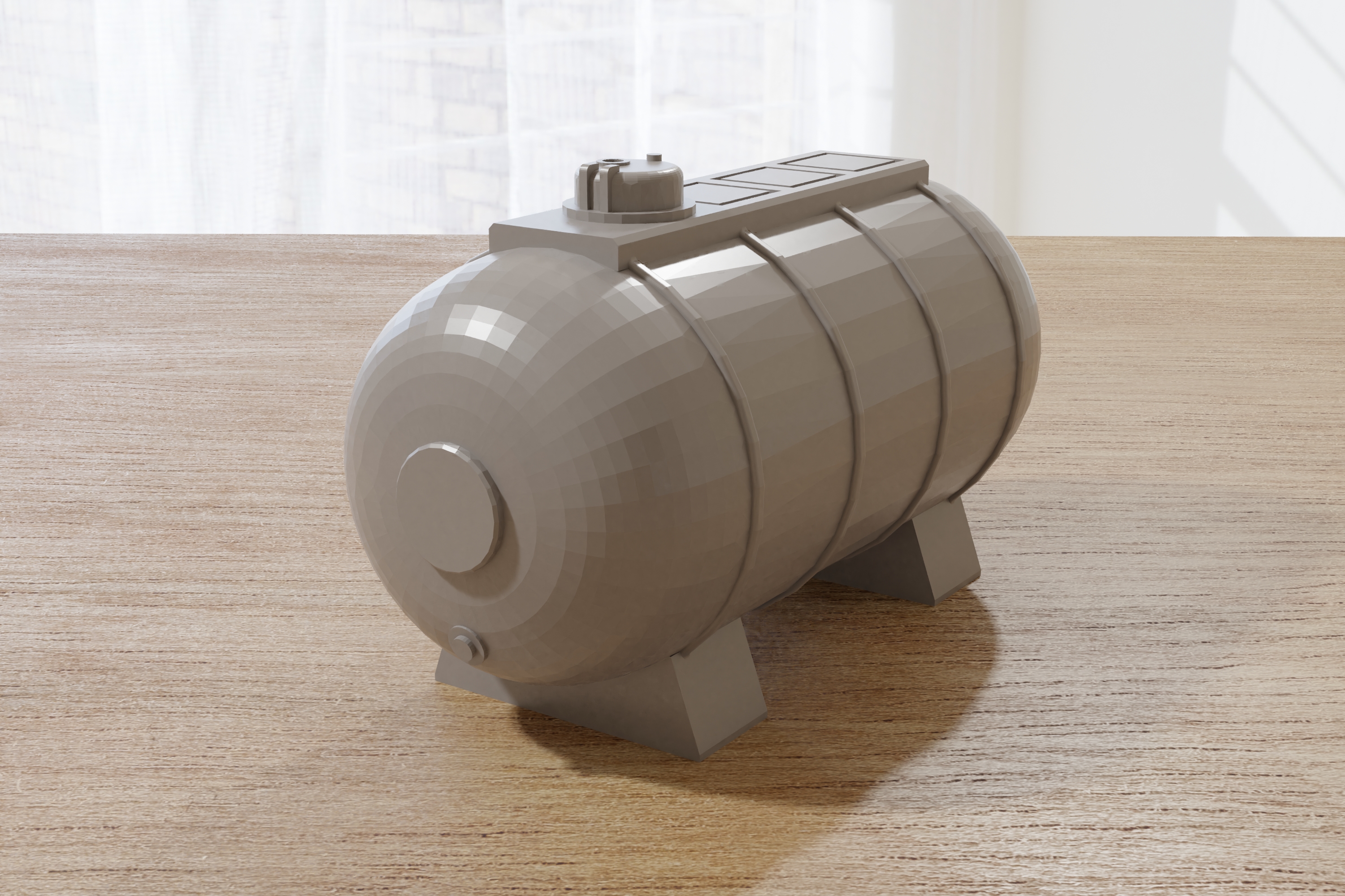 Airfield WW2 Large Fuel Tank - Wargaming Terrain West Europe by Patrick ...