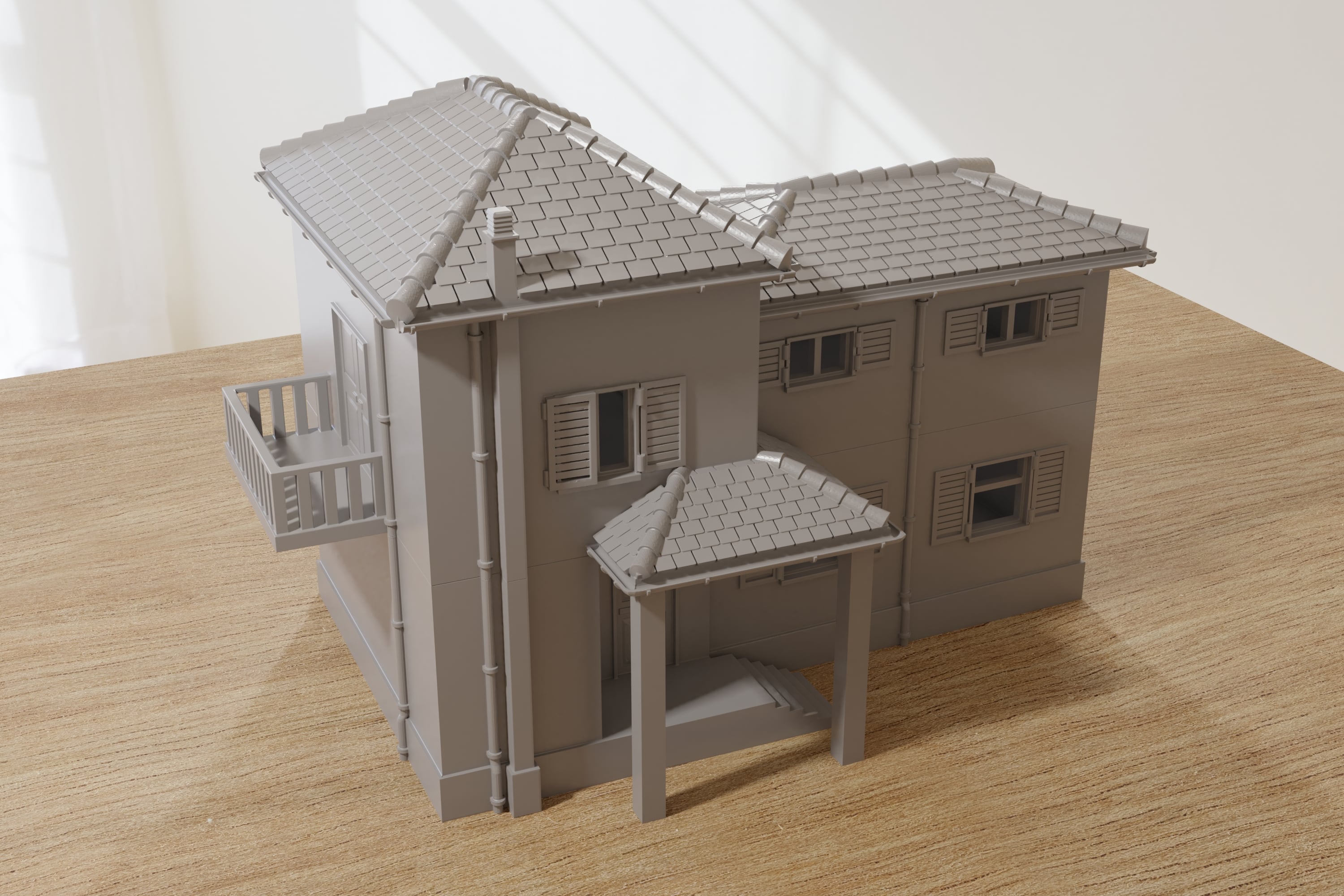 Italian Coastal Rural Villa DS T1 - WW2 Wargaming by Patrick Miniatures ...