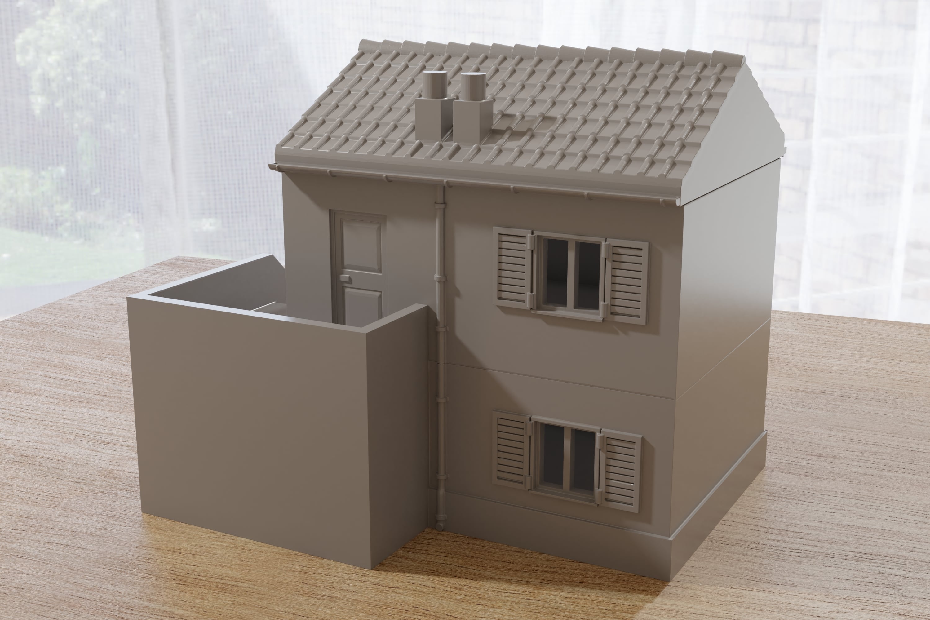 Italian Coastal Rural House DS T2 - WW2 Wargaming by Patrick Miniatures ...