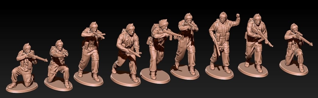 ww2 british commandos by Kozak - Wargaming3D