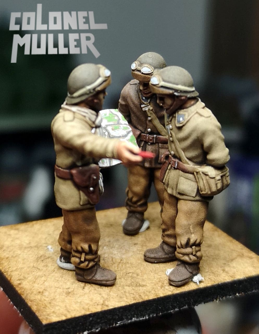 DLM AMD 35 CREW (6 miniatures) by Colonel Muller Miniatures - Wargaming3D