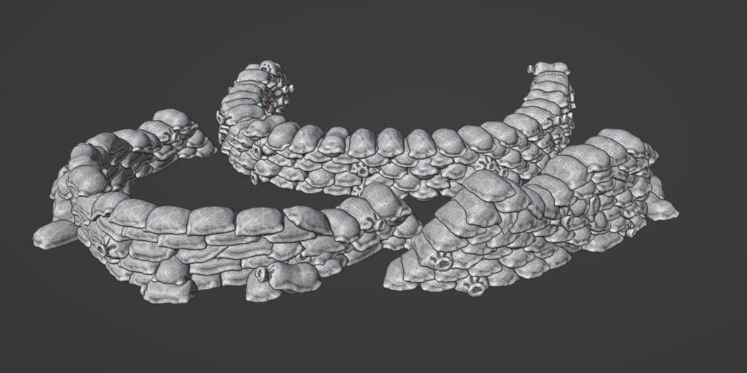 28mm SANDBAG COMBAT EMPLACEMENTS (rescalable) by Colonel Muller ...