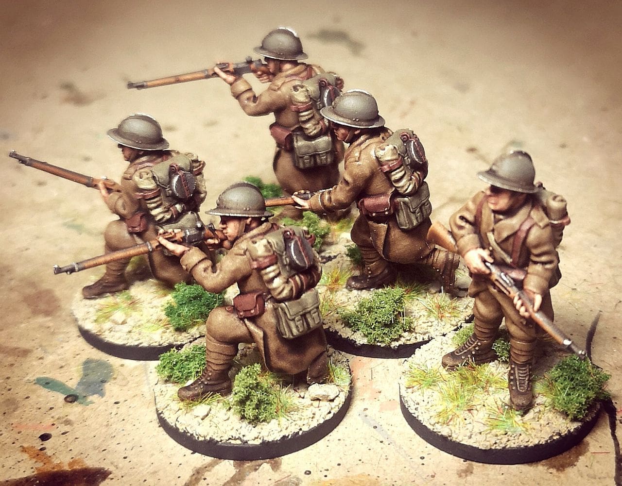 28mm 1940 French reserve combat group 1 by Colonel Muller Miniatures ...