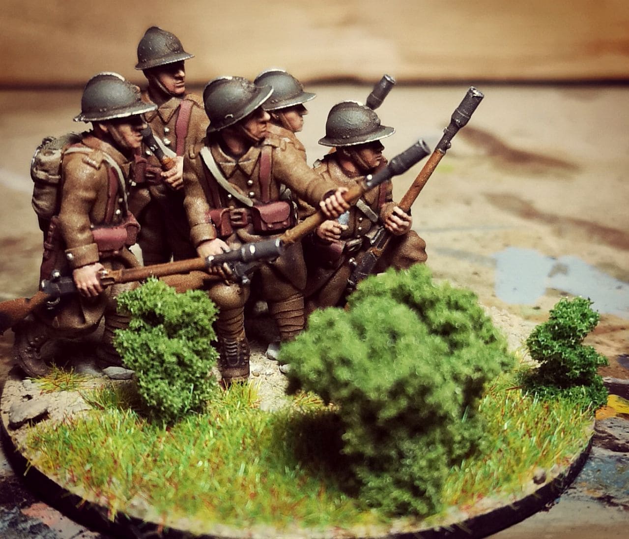 28mm 1940 french reserve VB grenade launcher by Colonel Muller ...