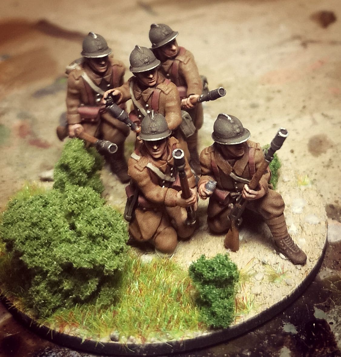 28mm 1940 french reserve VB grenade launcher by Colonel Muller ...
