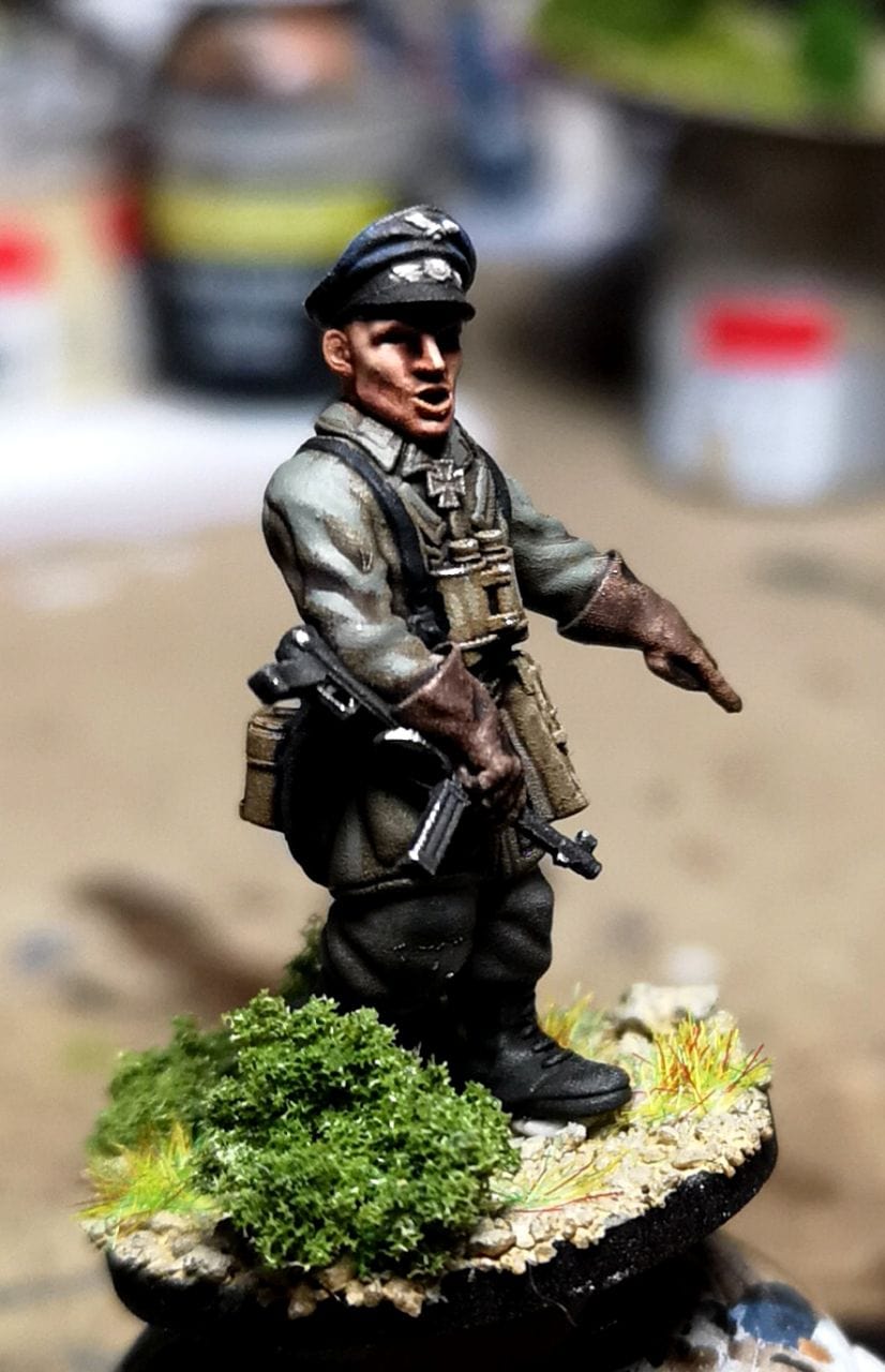 WW2 28mm German Fallschirmjager Officer (Edited 5/18/25) by Colonel ...