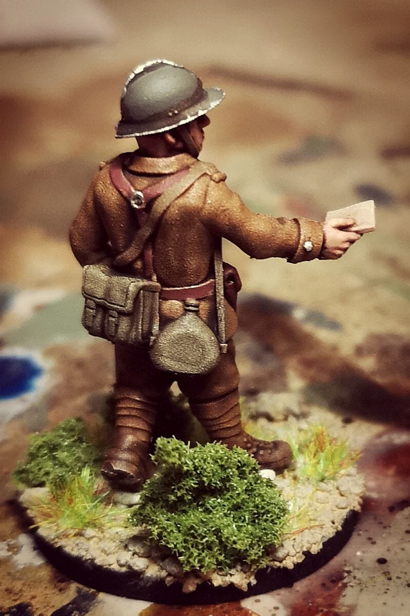 28mm 1940 french HQ by Colonel Muller Miniatures - Wargaming3D