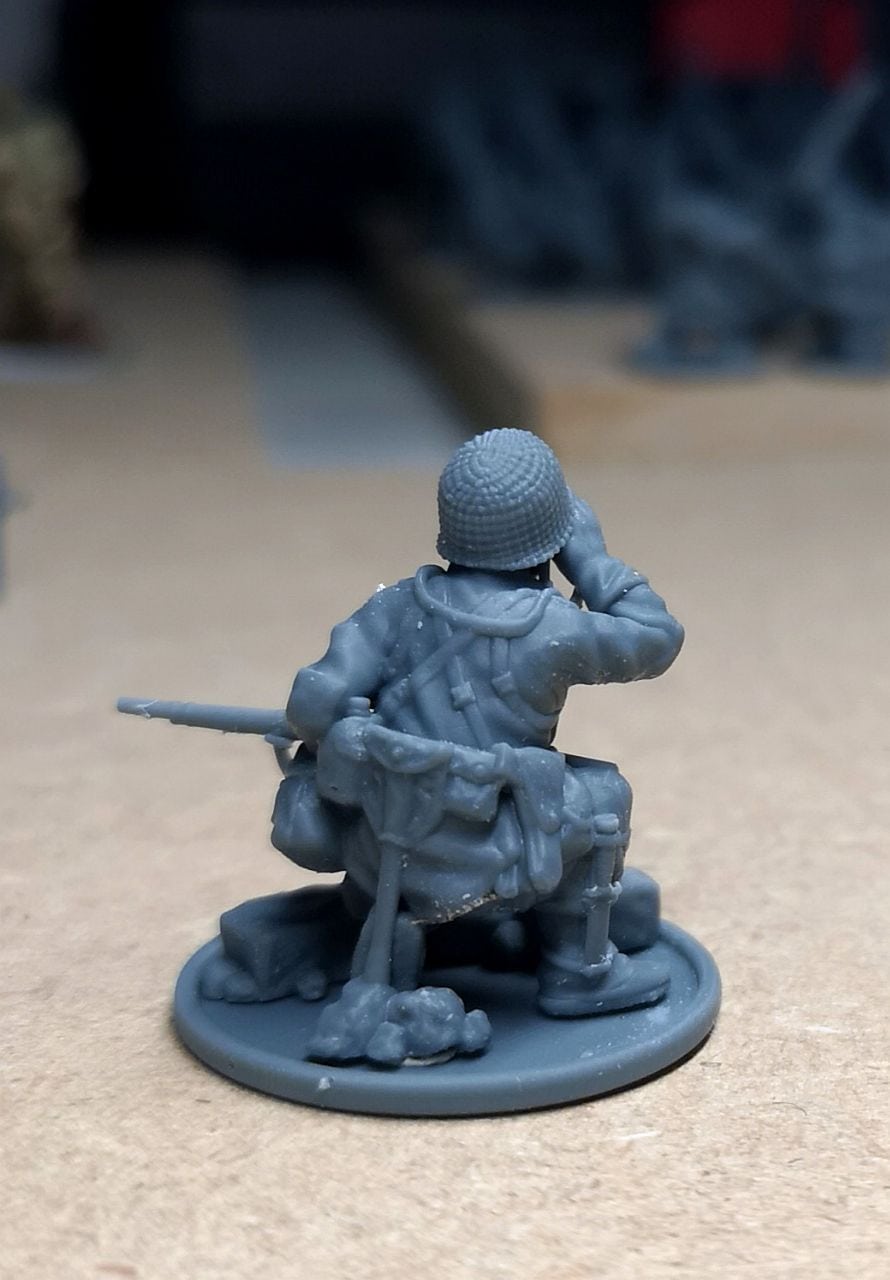 28mm US Paratrooper sniper (+3 head options) by Colonel Muller ...