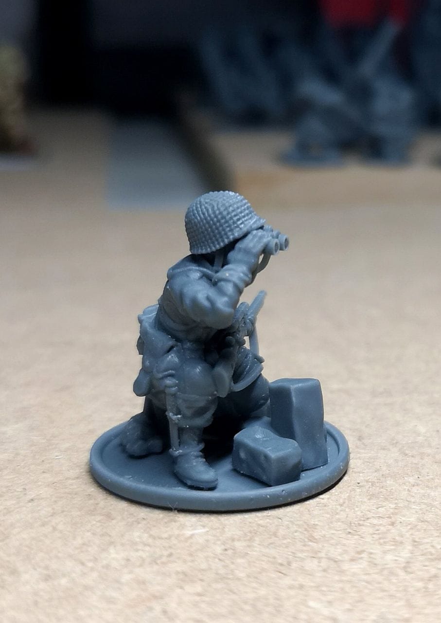 28mm US Paratrooper sniper (+3 head options) by Colonel Muller ...