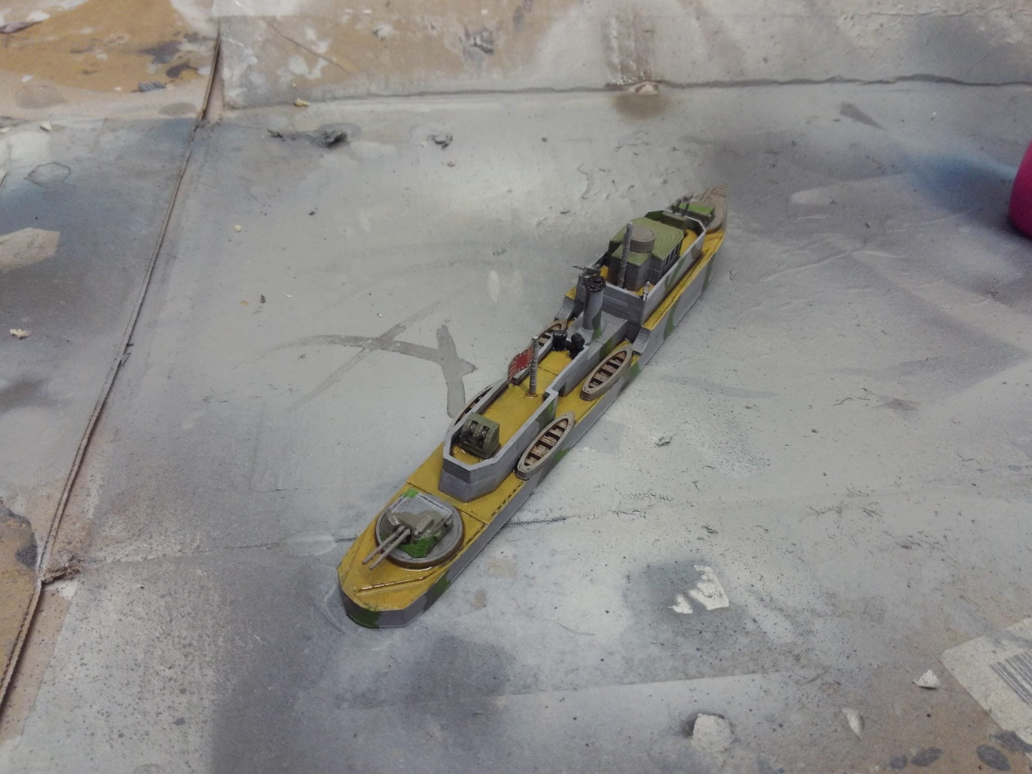 Hashidate IJN gunboat/crusier by Qwibqwib - Wargaming3D