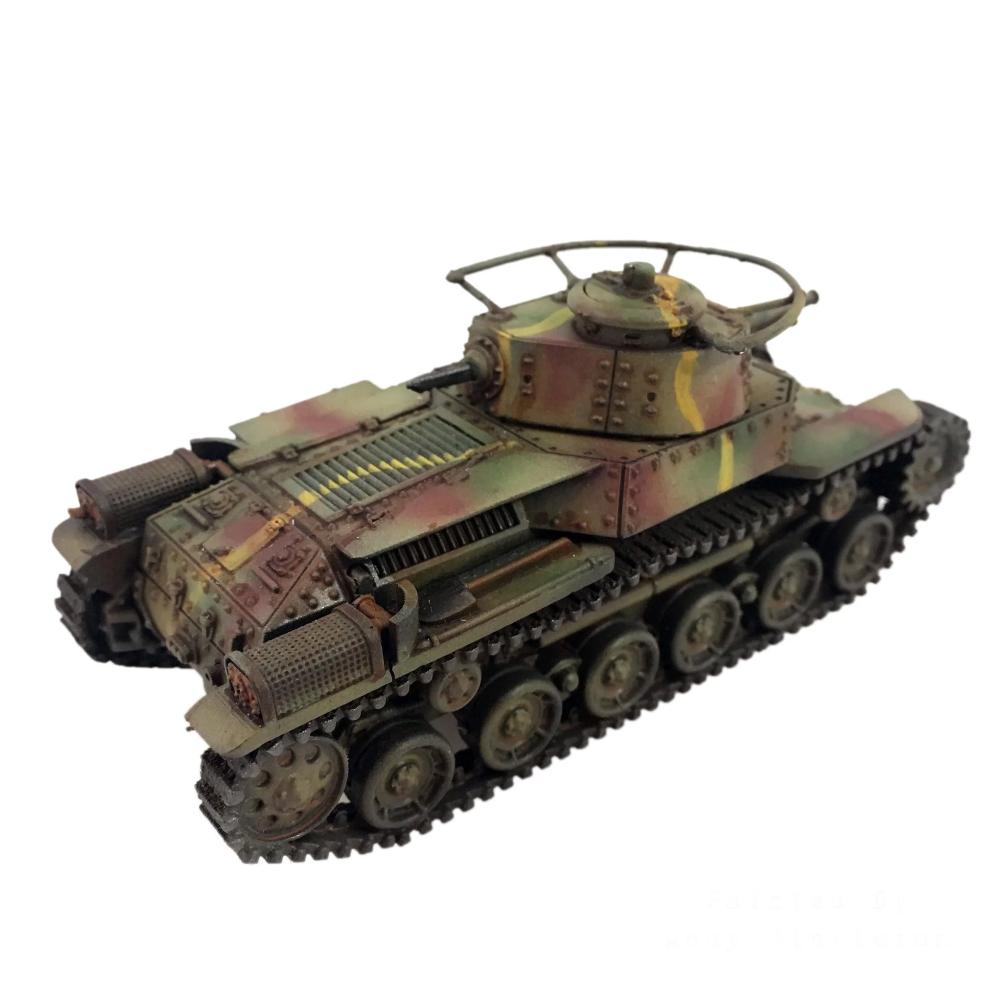 Japanese Type 97 Chi Ha by Trenchworx - Wargaming3D