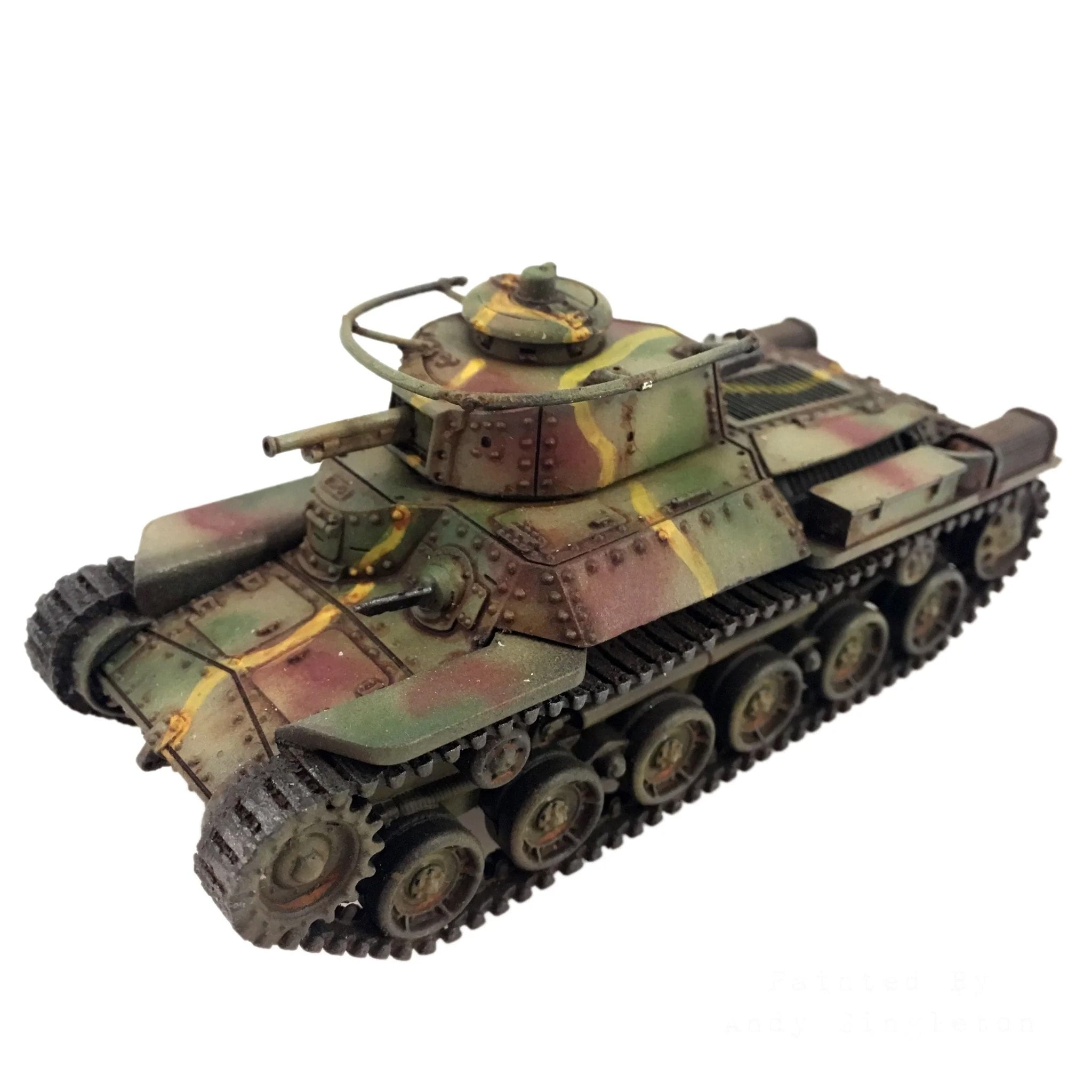 Japanese Type 97 Chi Ha by Trenchworx - Wargaming3D