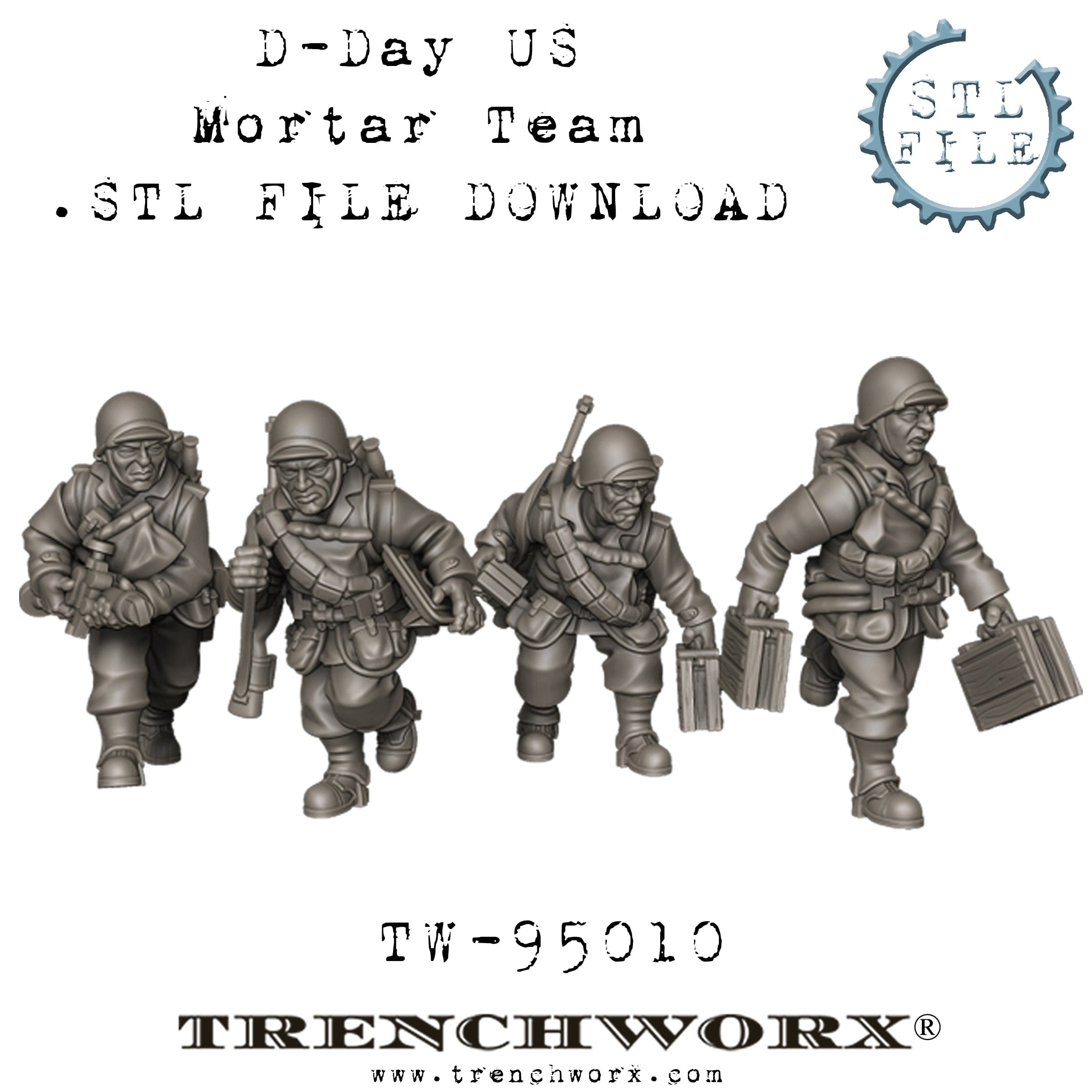 D-Day U.S. Landing Force by Trenchworx - Wargaming3D