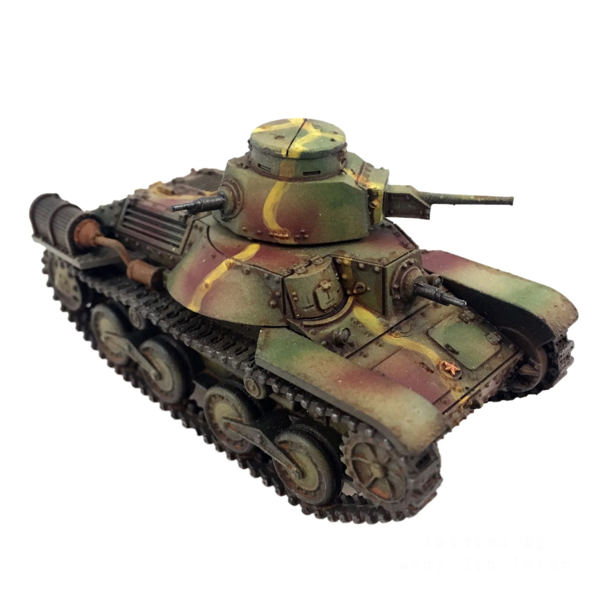 Japanese Type 95 Ha Go by Trenchworx - Wargaming3D