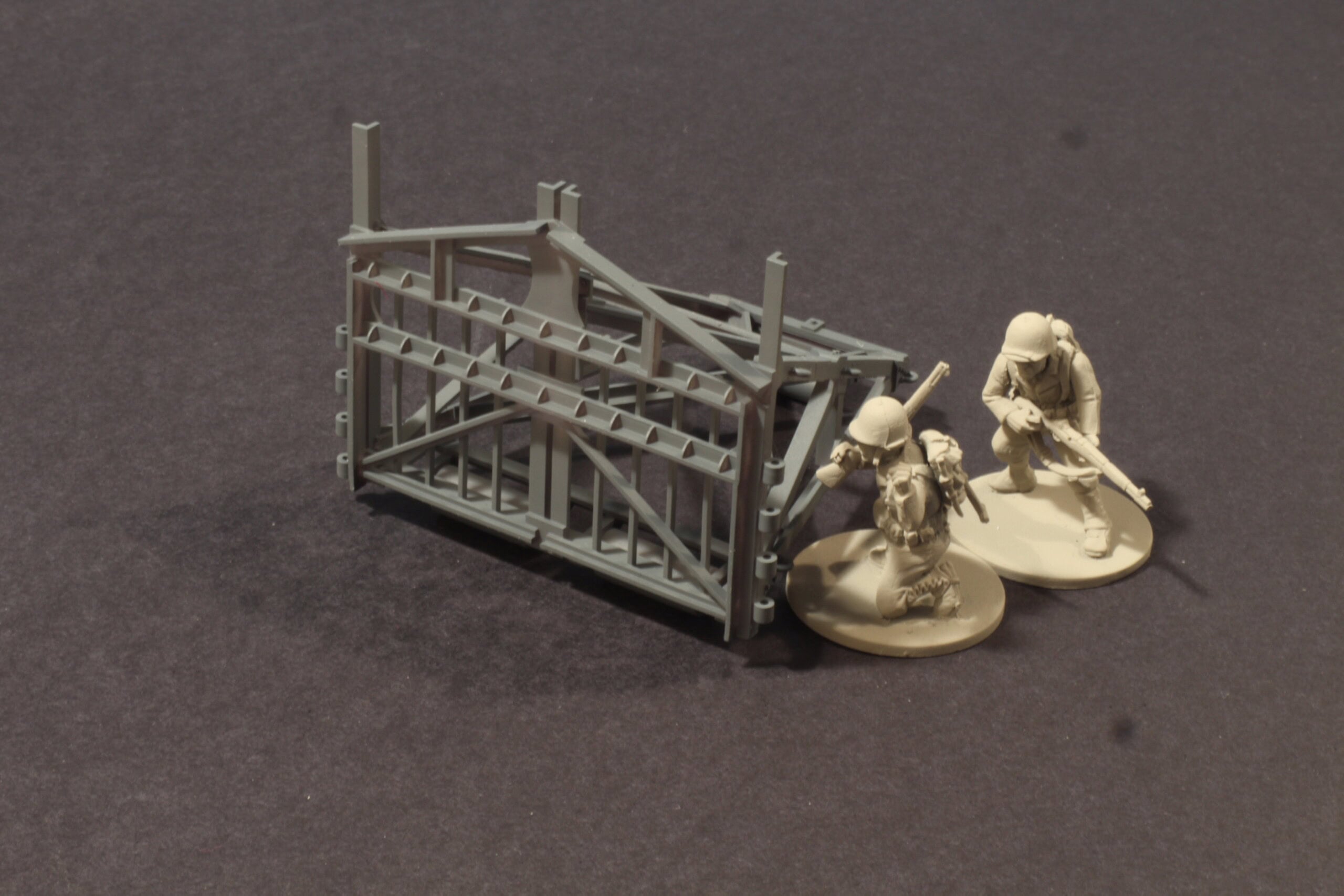 Normandy beach Cointet-element, also known as a Belgian Gate or C ...