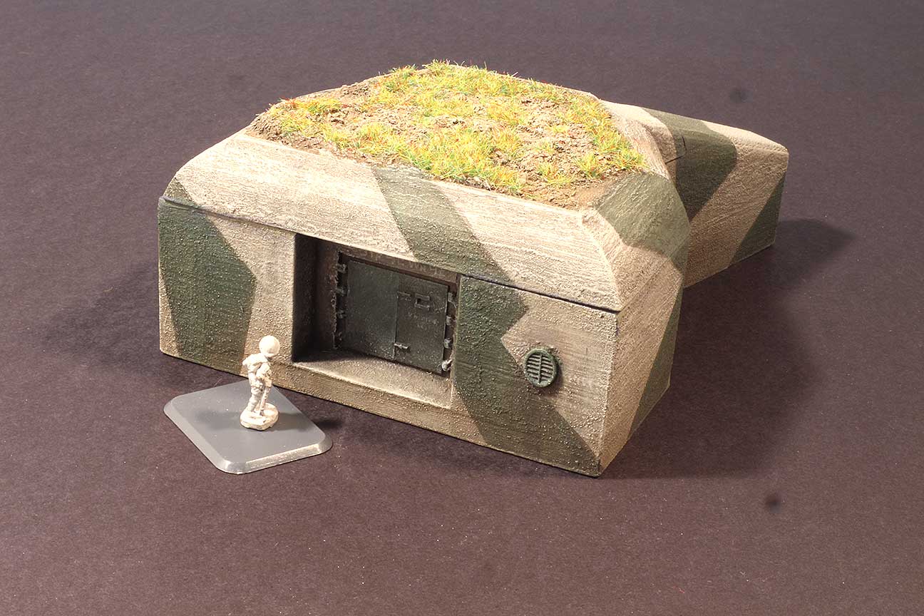 WW2 D-Day Atlantic Wall German Bunker - R677 casemate for 7.5cm Pak 40 ...