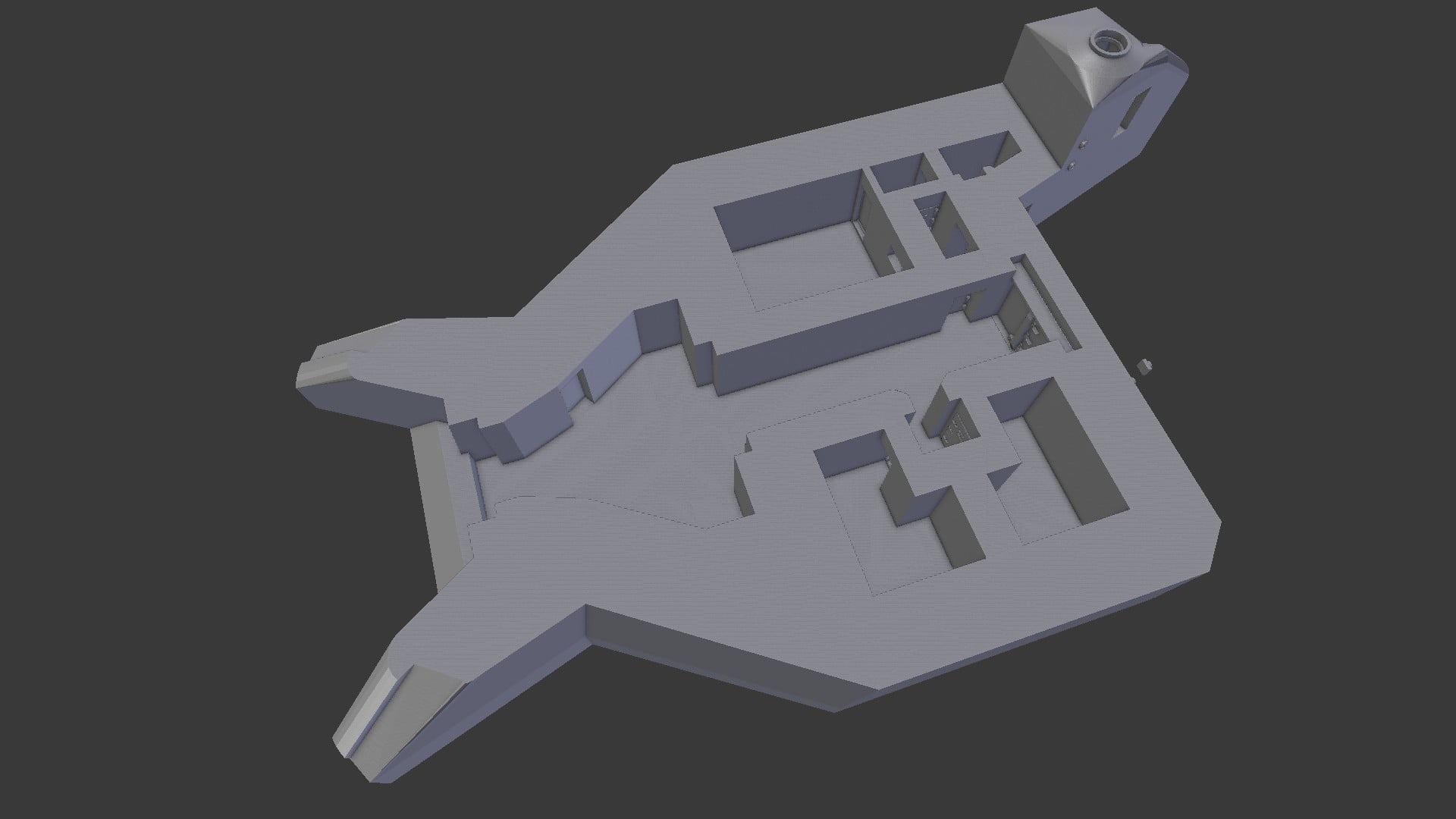 WW2 D-Day Atlantic Wall German Bunker - R611 casemate for 15.5 cm K418 ...