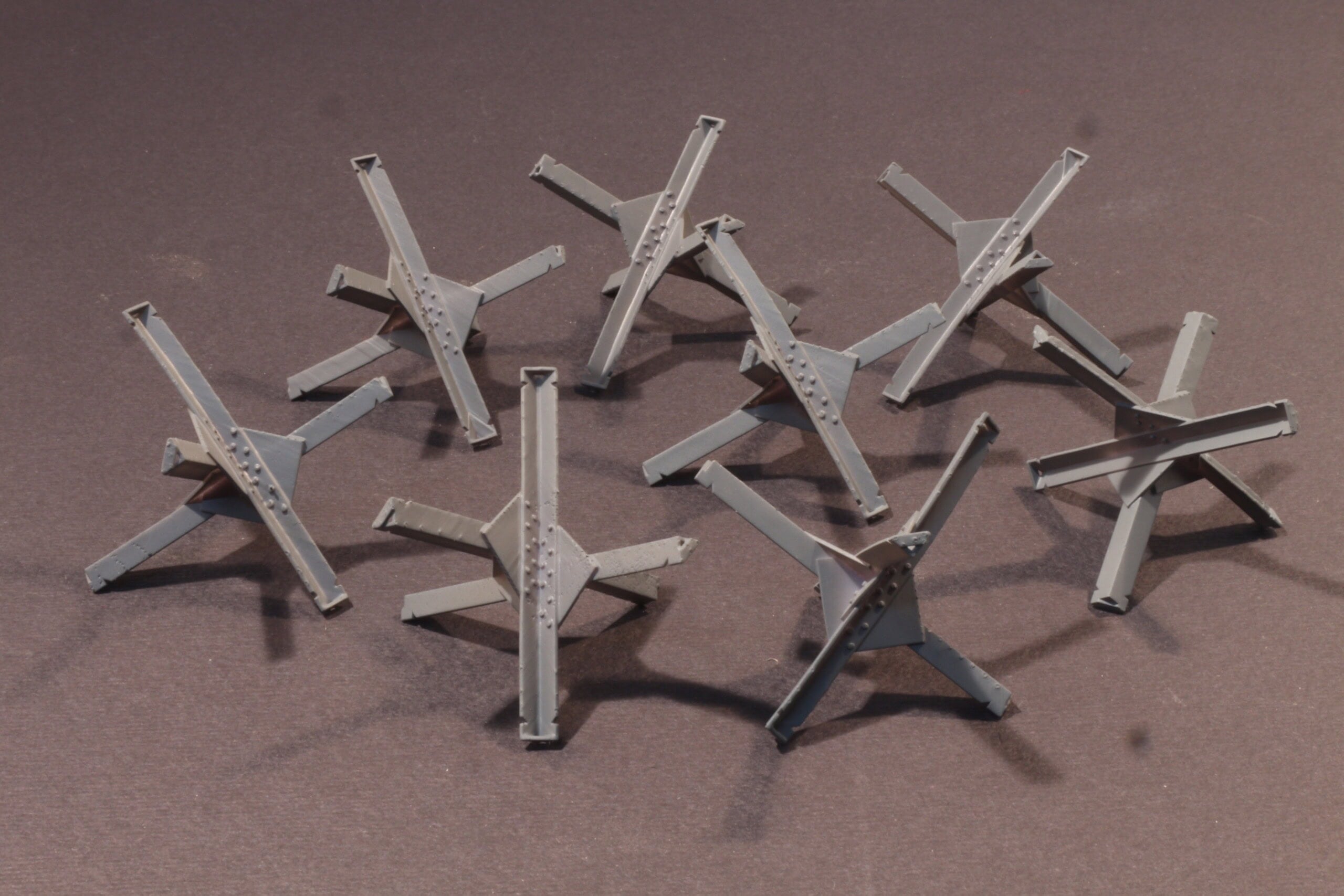 Normandy beach anti-tank Czech hedgehog by DREAMS STUDIO - MiniHoarder