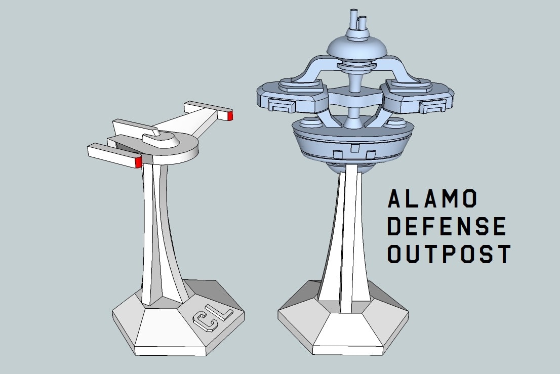 MicroFleet Starbases and Outposts Pack by National Cheese Emporium ...