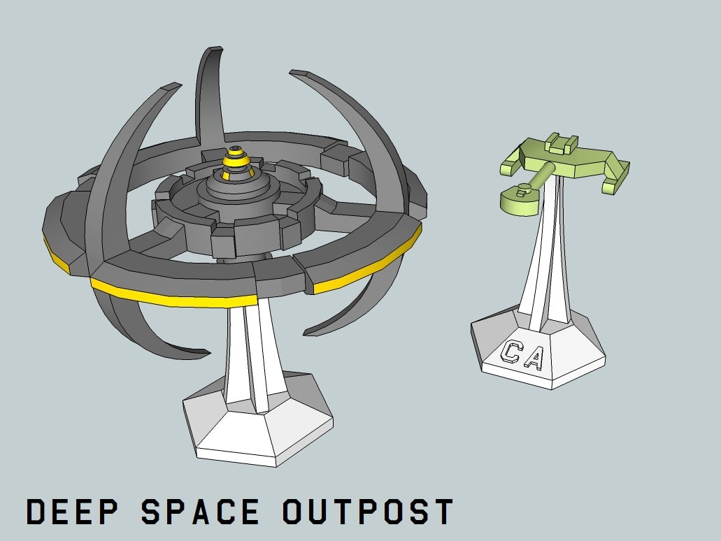 MicroFleet Starbases and Outposts Pack by National Cheese Emporium ...
