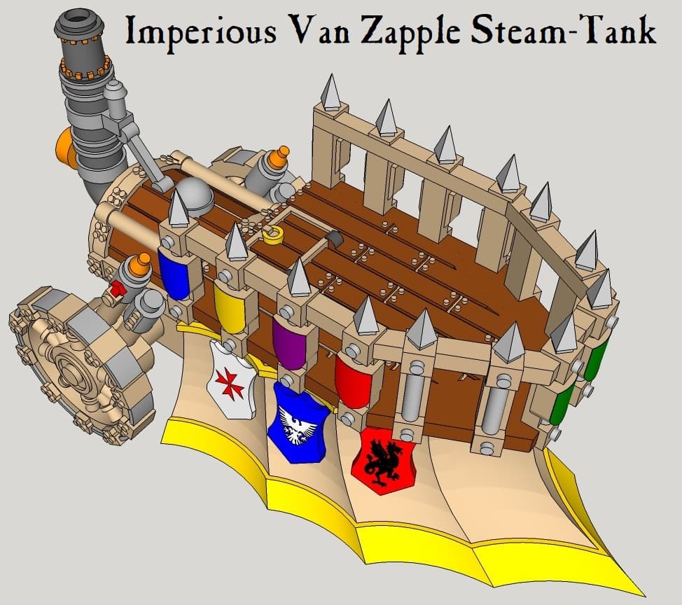 10mm Imperious "Von Zapple" Steam-Tank by National Cheese Emporium ...