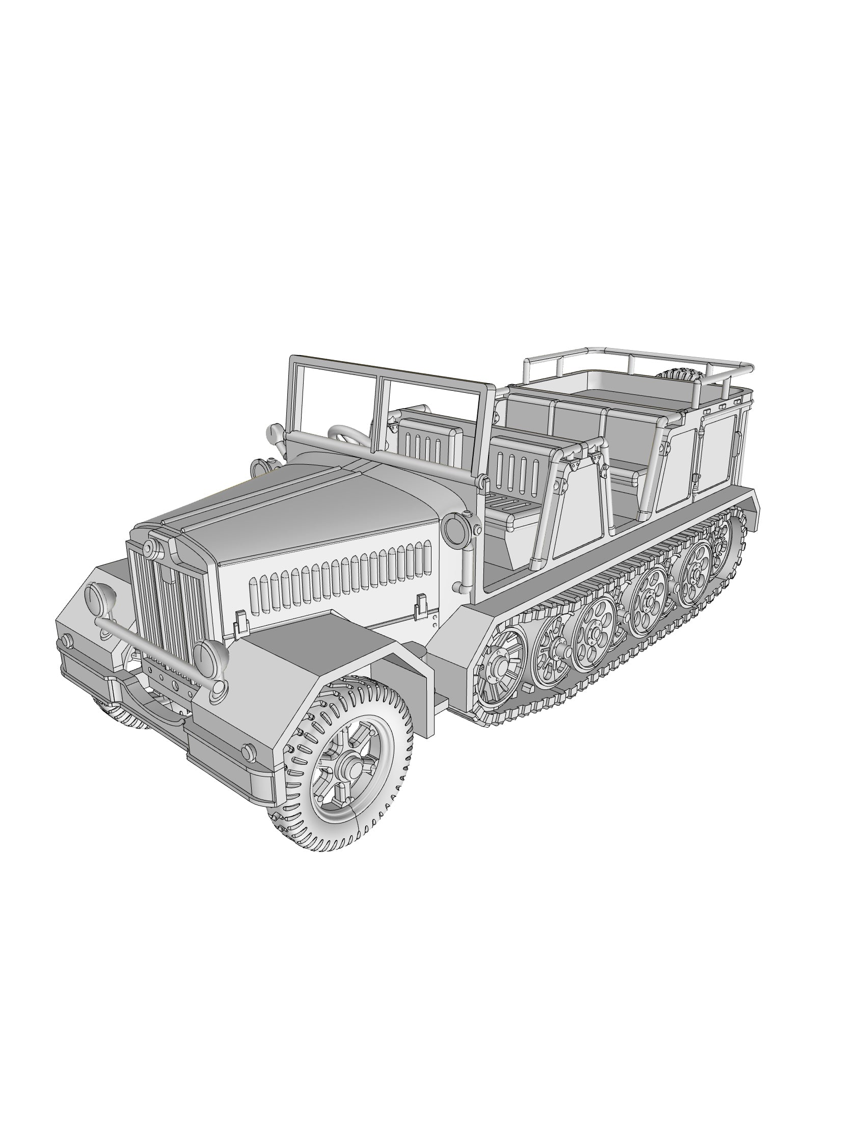 A pack of four Italian models: Dovunque 35 Blindato, FIAT 727, FIAT SPA ...