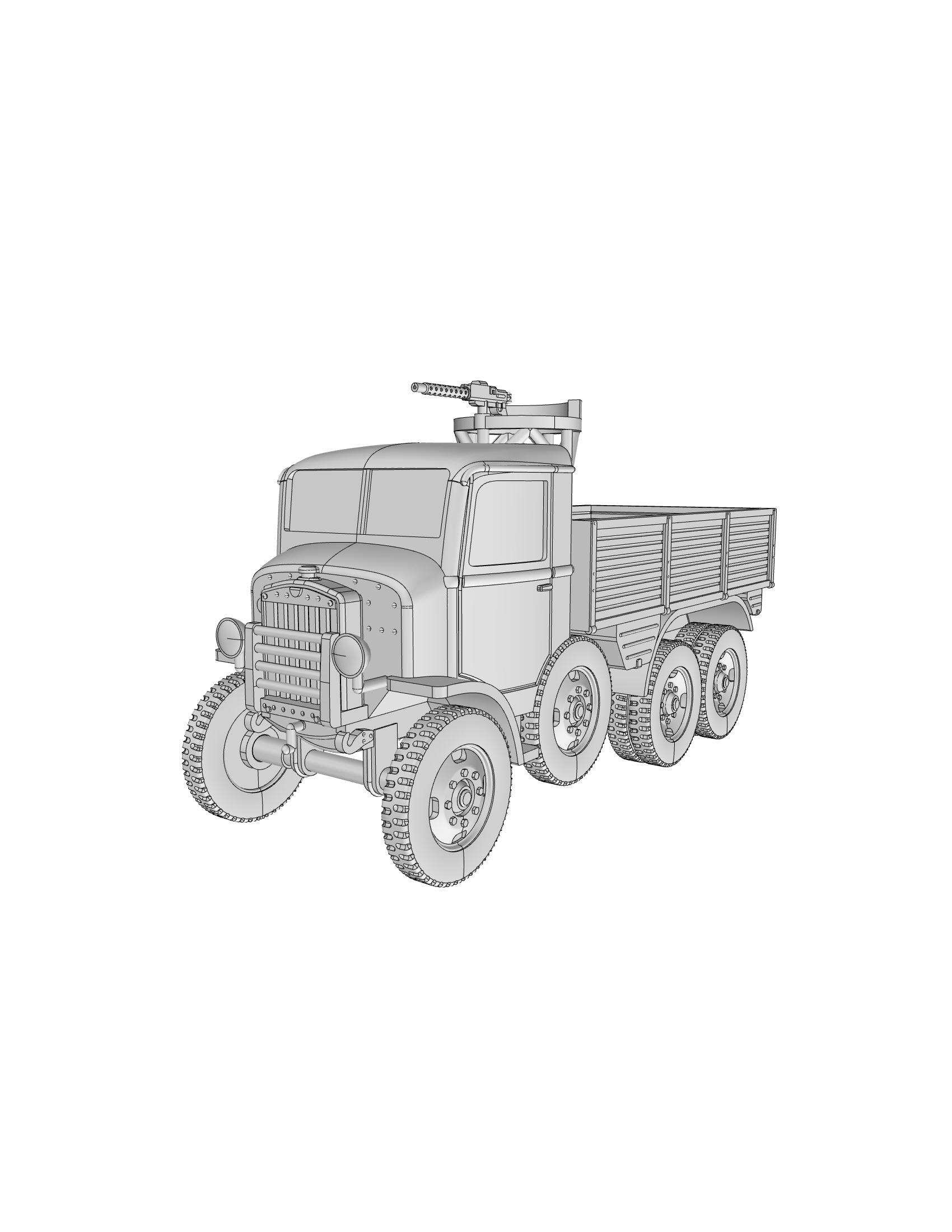 A pack of four Italian models: Dovunque 35 Blindato, FIAT 727, FIAT SPA ...