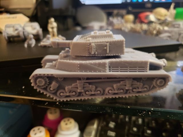 TURAN II STLs FILES 1/56 (28mm) by Print your tank - Wargaming3D