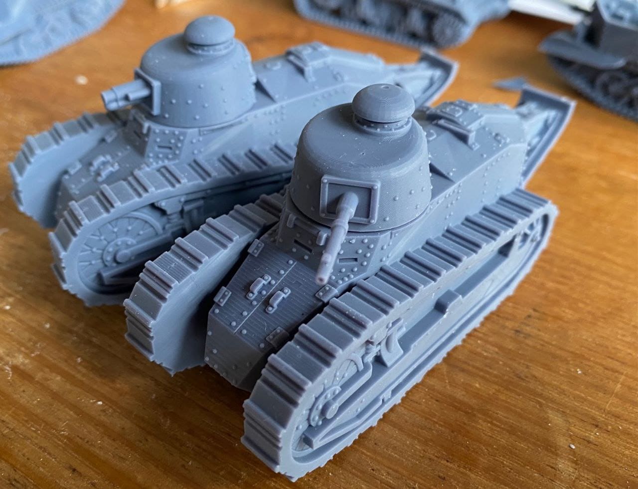 FT 17 1/56 (28mm) by Print your tank - Wargaming3D
