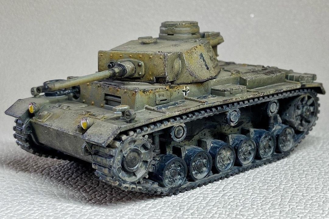 PZ III AUSE L KWK 1/56 (28mm) by Print your tank - Wargaming3D