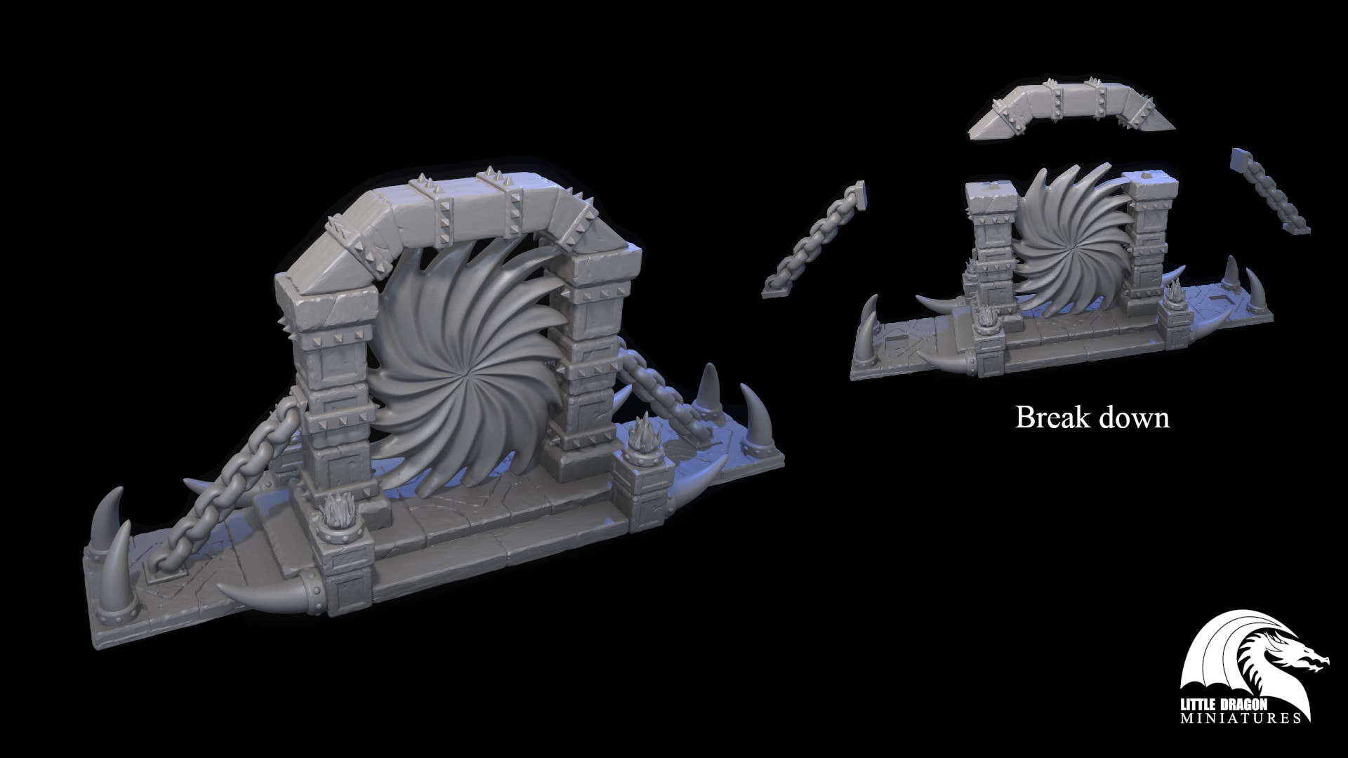 Portal Pack by Little Dragon Miniatures - MiniHoarder